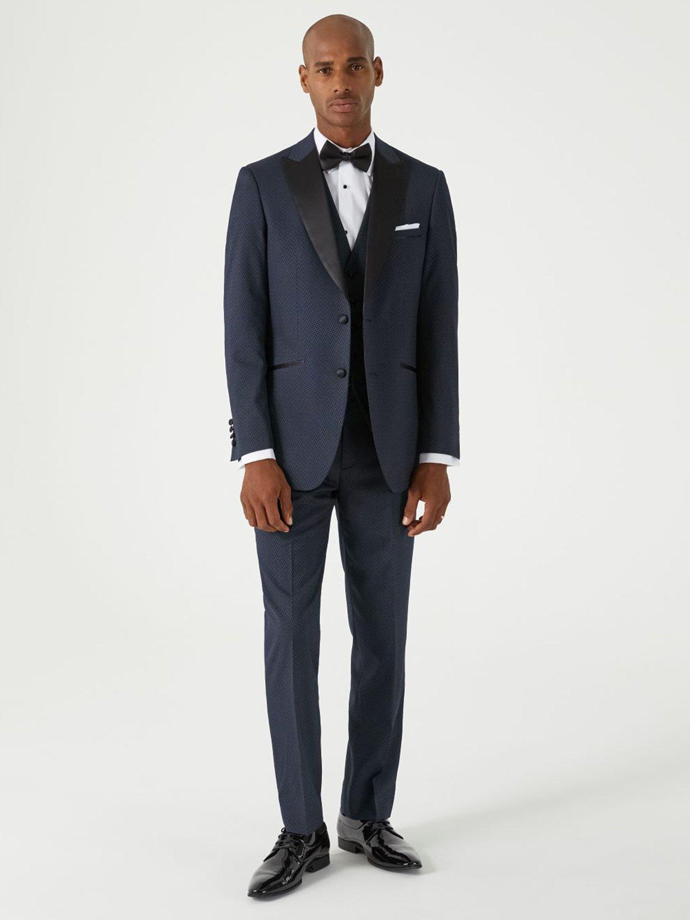 Skopes Cuba Standard Tuxedo Waistcoat - Navy | Very