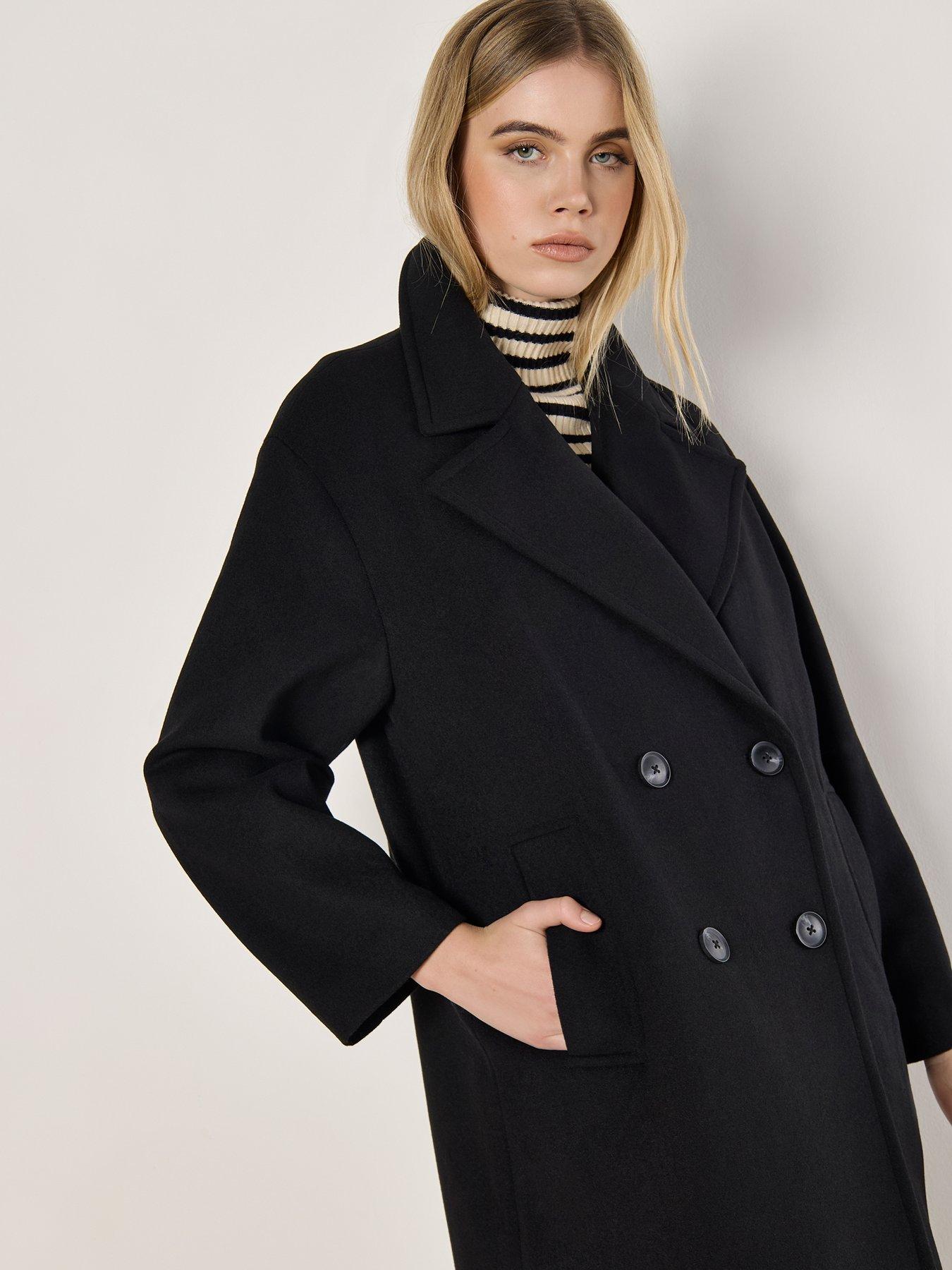 Apricot Oversized Boyfriend Coat | Very