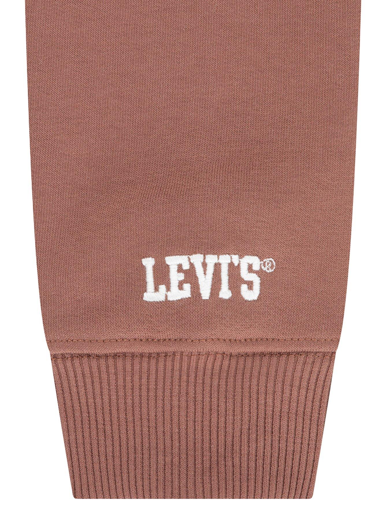 Levi's Boys Long Sleeve Monogram Sweatshirt - Red | Very