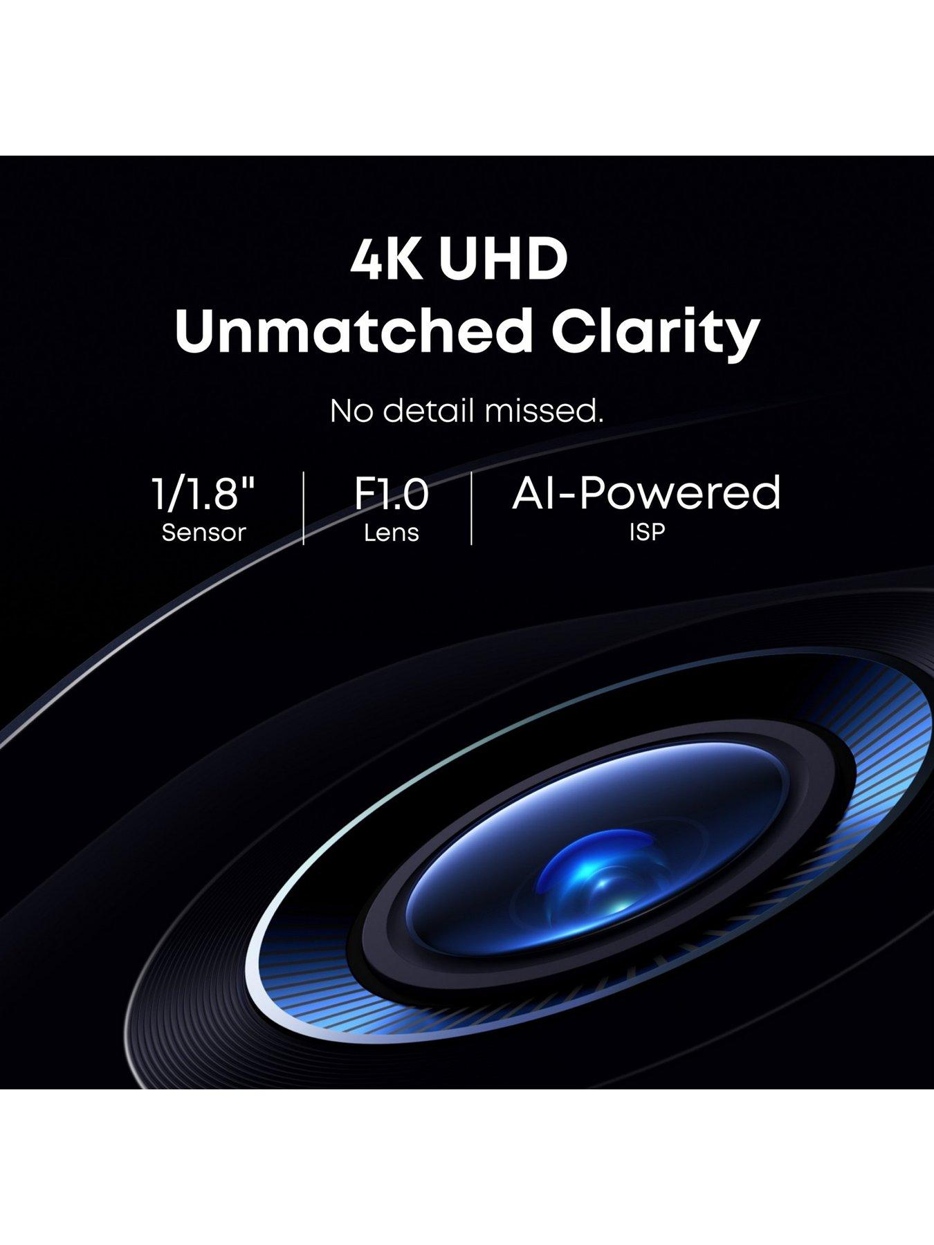 Eufy eufyCam S3 Pro Add-On Security Camera, 4K, Solar, No Monthly Fee ...