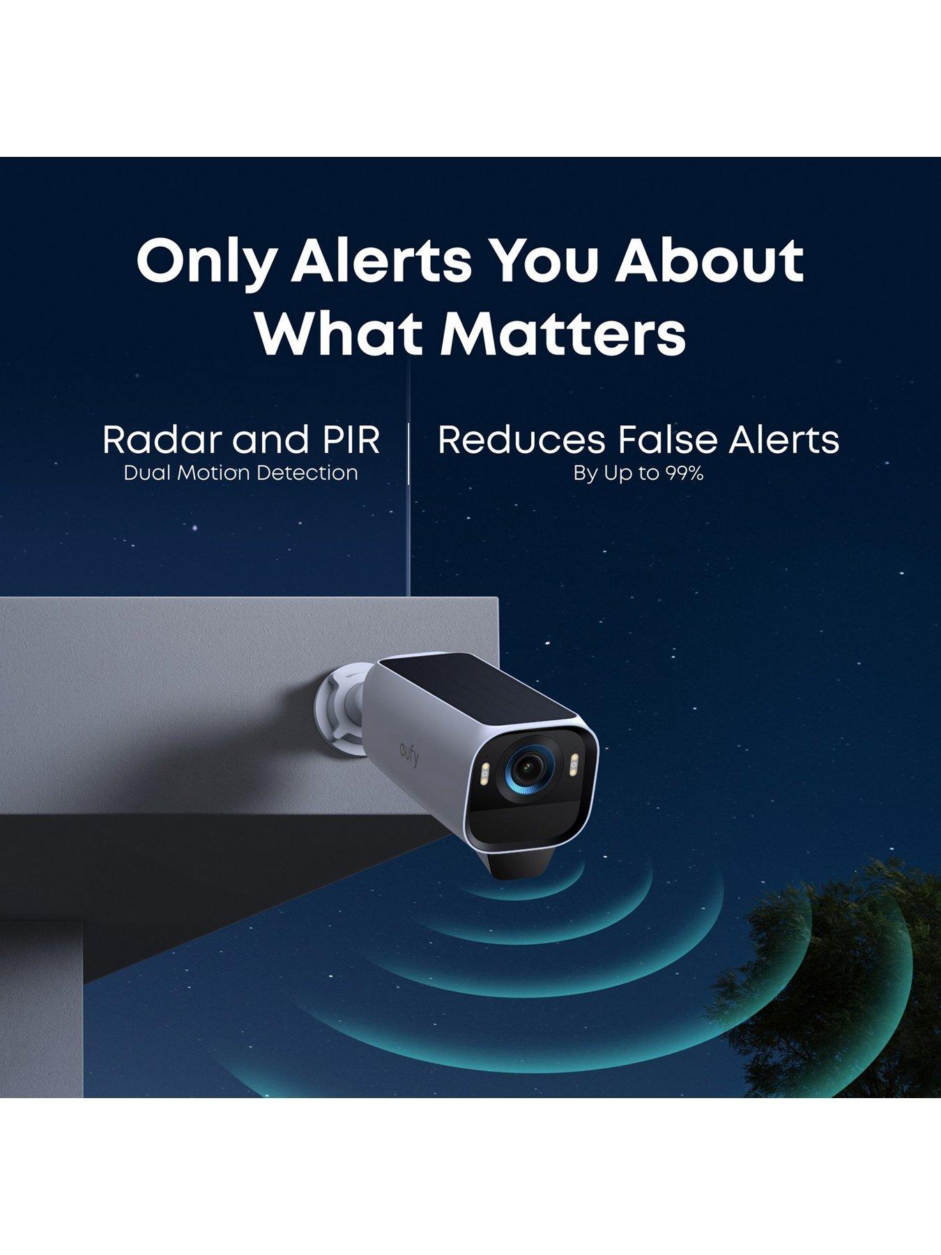 Eufy eufyCam S3 Pro Add-On Security Camera, 4K, Solar, No Monthly Fee ...