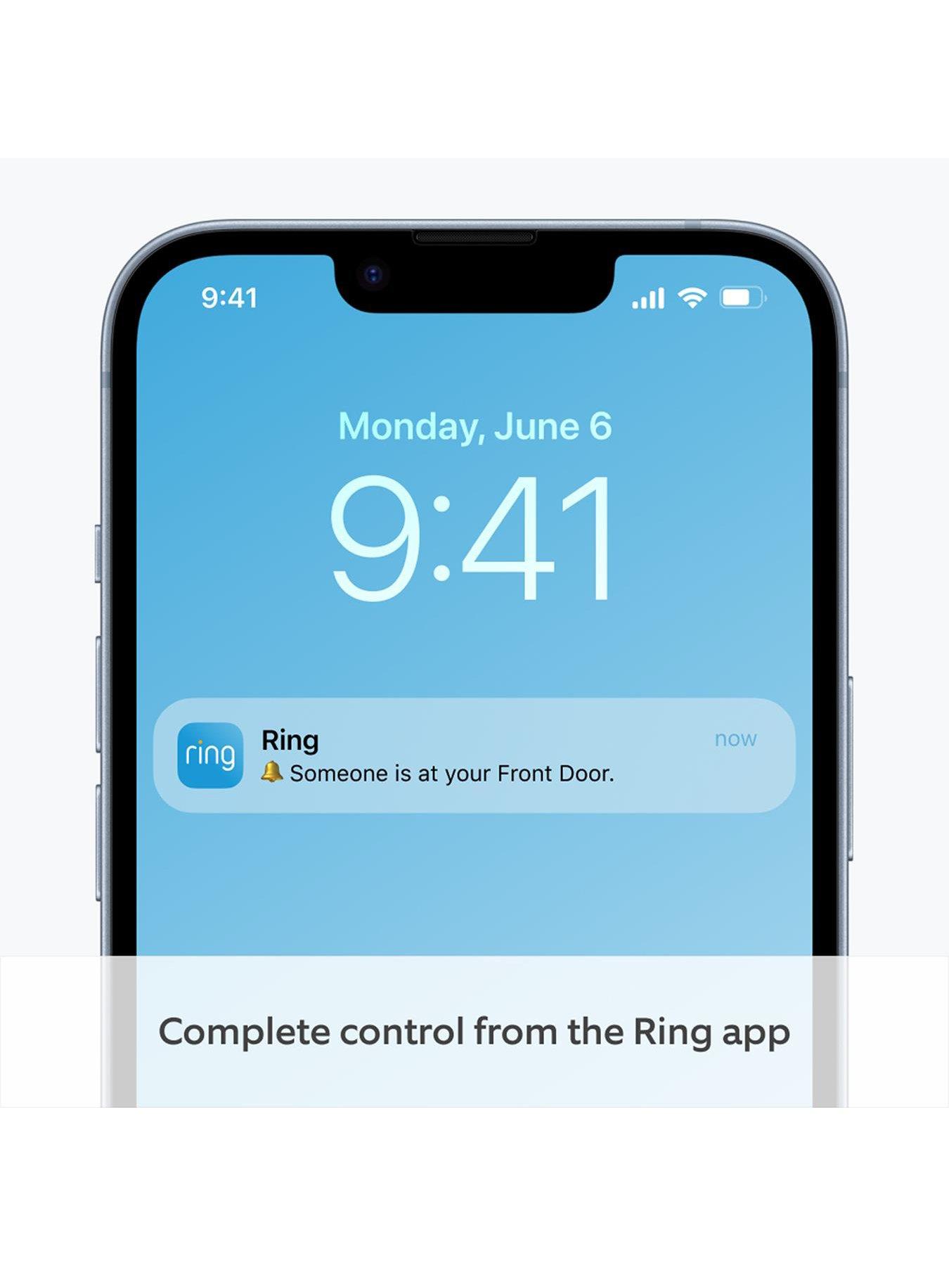 RING Amazon Echo Show 5 Smart Speaker and Ring 3rd Gen Video Doorbell ...