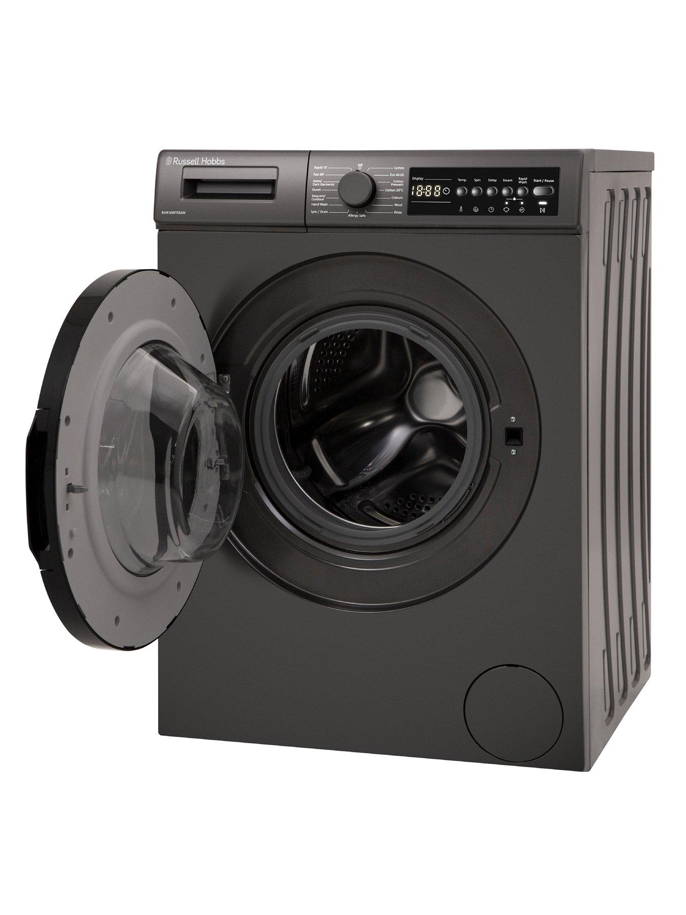 Russell Hobbs RH914W116AN 16 Series 9kg Load, 1400rpm Spin Washing ...