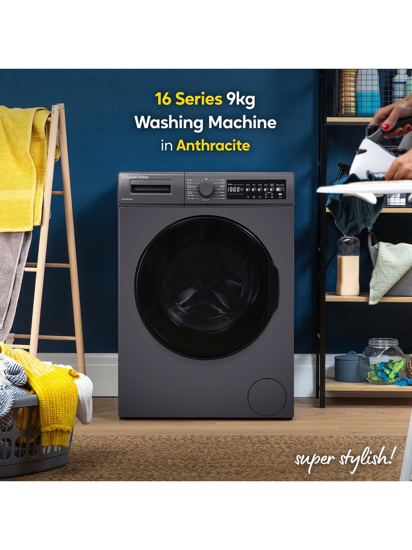 Russell Hobbs RH914W116AN 16 Series 9kg Load, 1400rpm Spin Washing ...