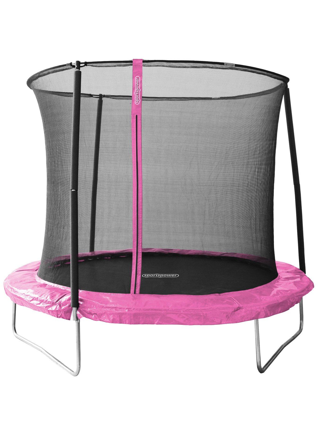Sportspower 8ft Trampoline PINK | Very