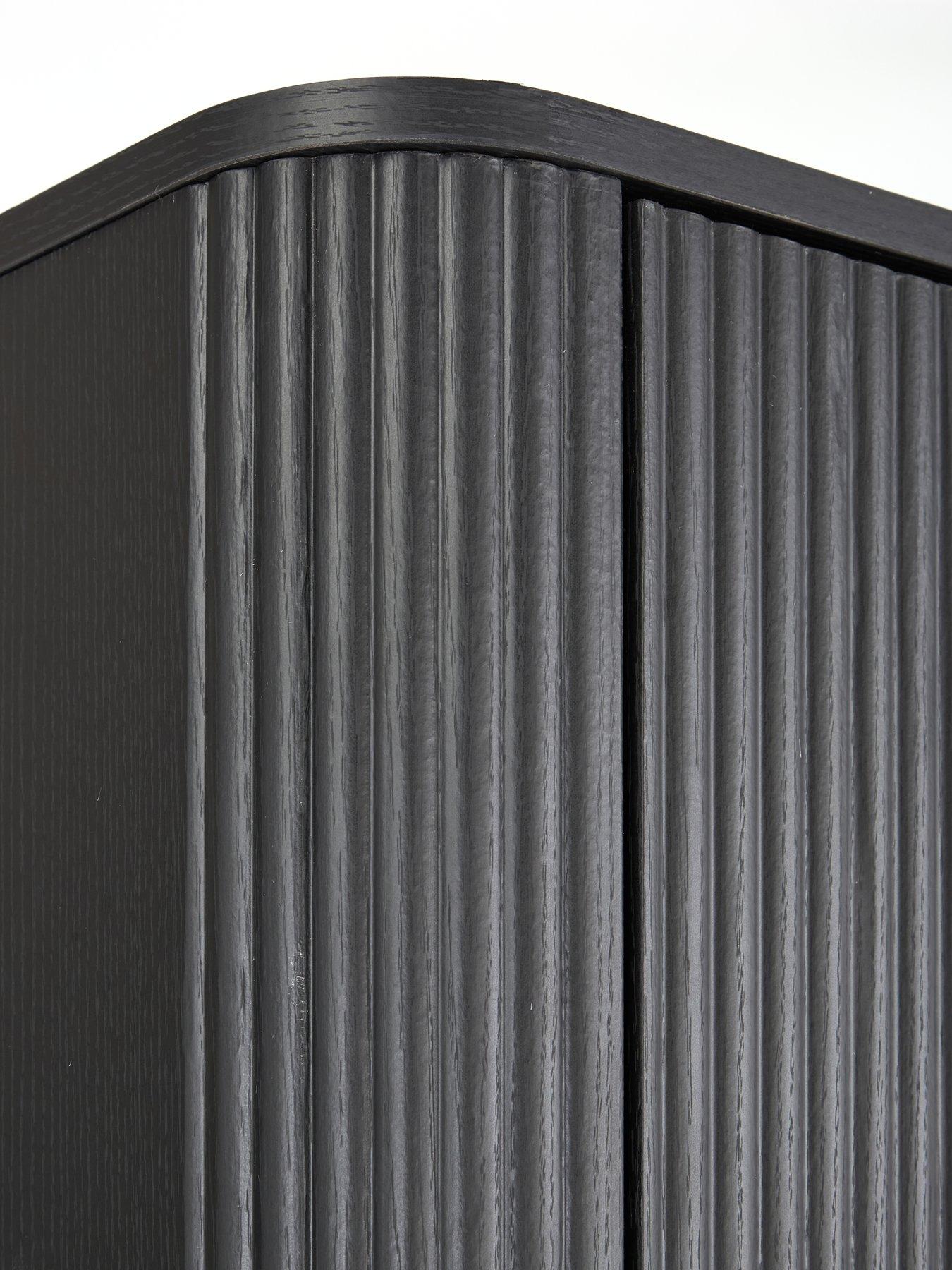 Very Home Carina 2 Door Plinth Wardrobe - Black - FSC® Certified | Very