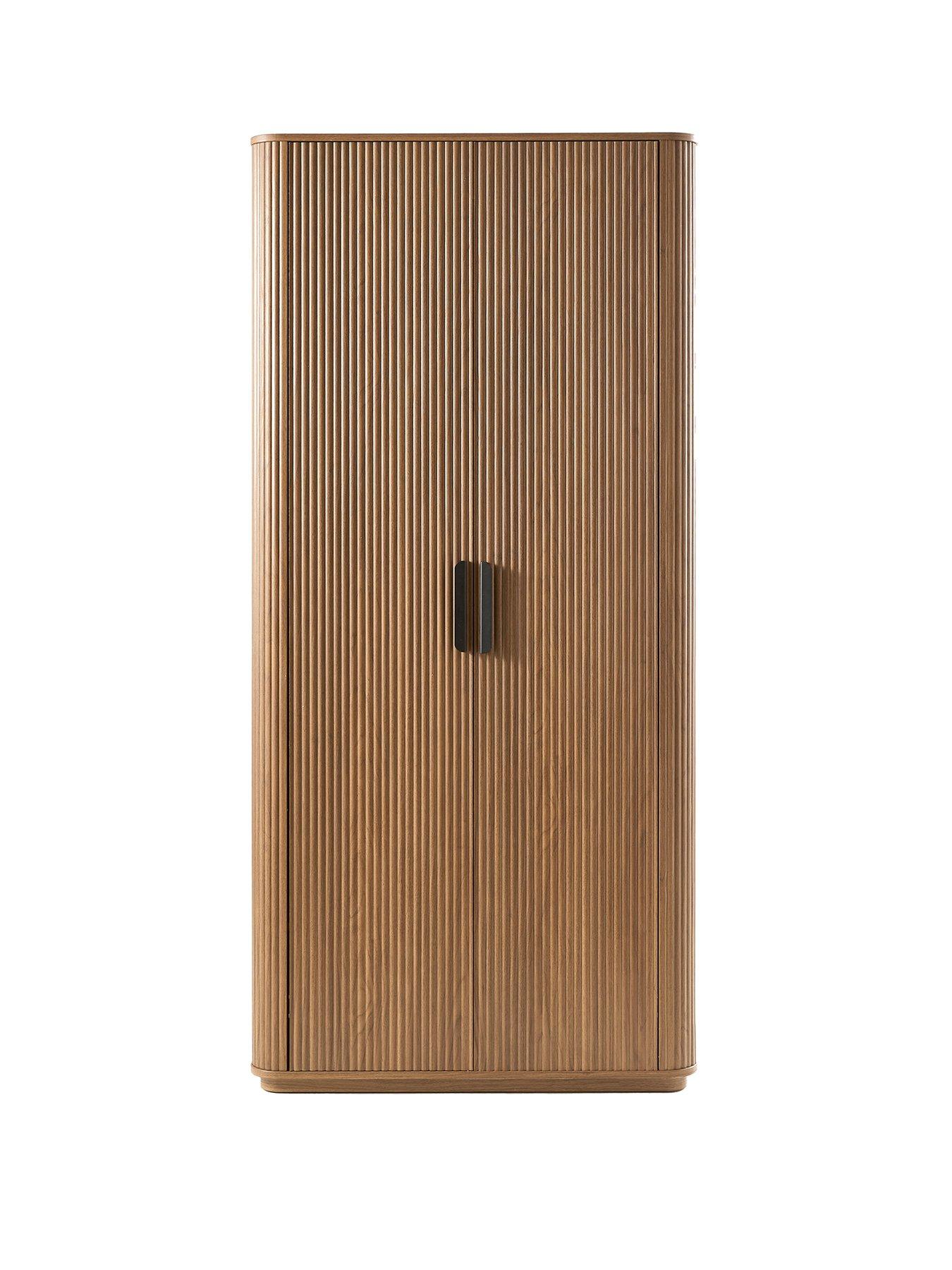Very Home Carina 2 Door Plinth Wardrobe - Mid Oak - FSC® Certified | Very