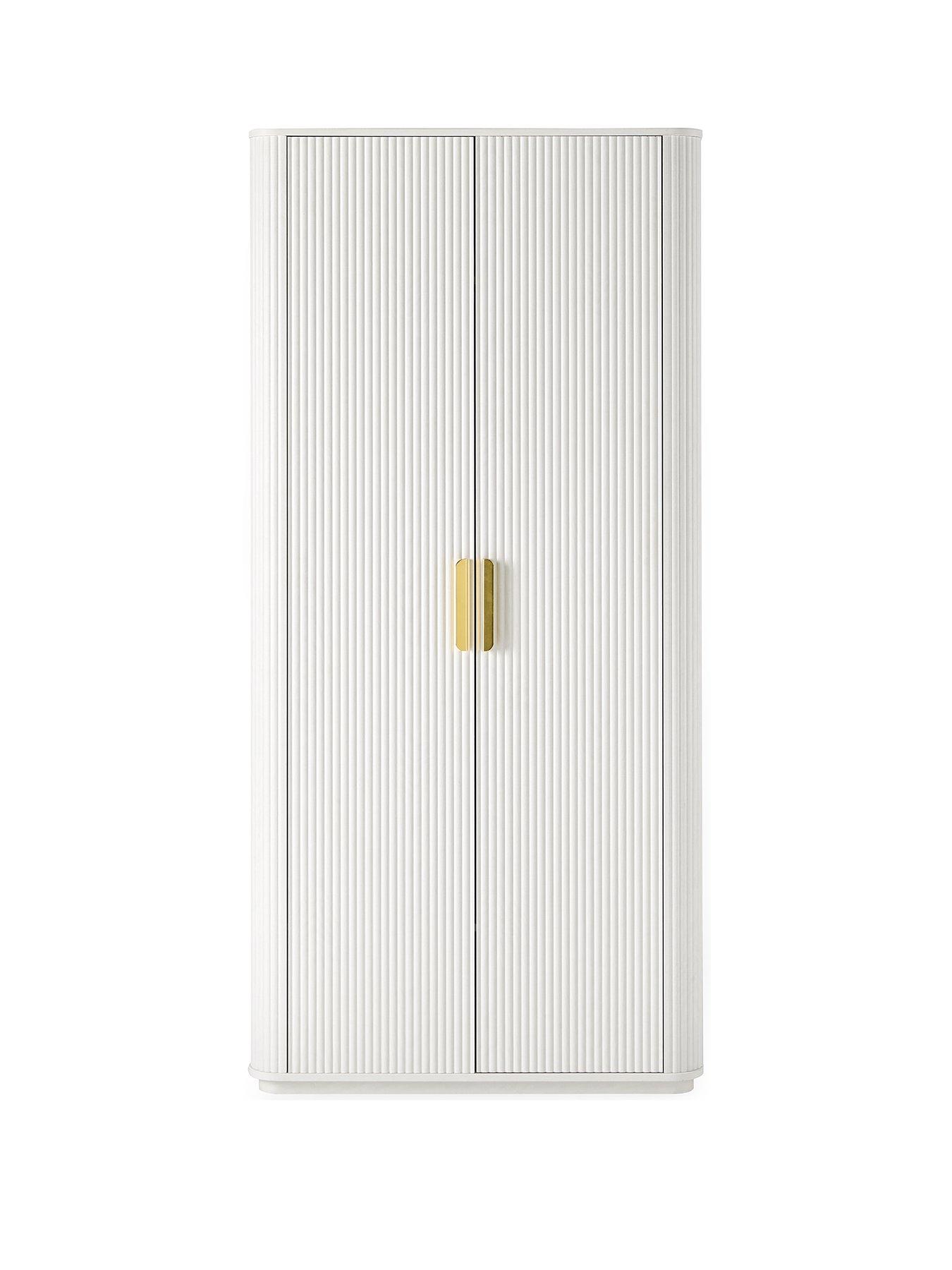 Very Home Carina 2 Door Plinth Wardrobe - White - FSC® Certified | Very