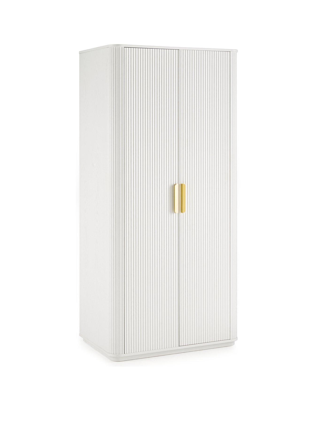 Very Home Carina 2 Door Plinth Wardrobe - White - FSC® Certified | Very
