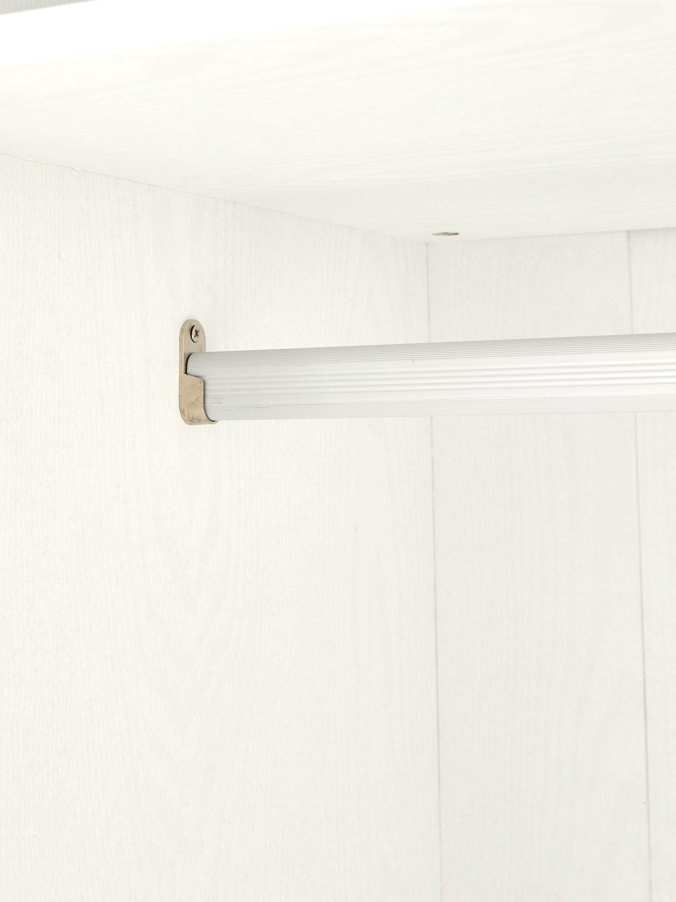 Very Home Carina 2 Door Plinth Wardrobe - White - FSC® Certified | Very