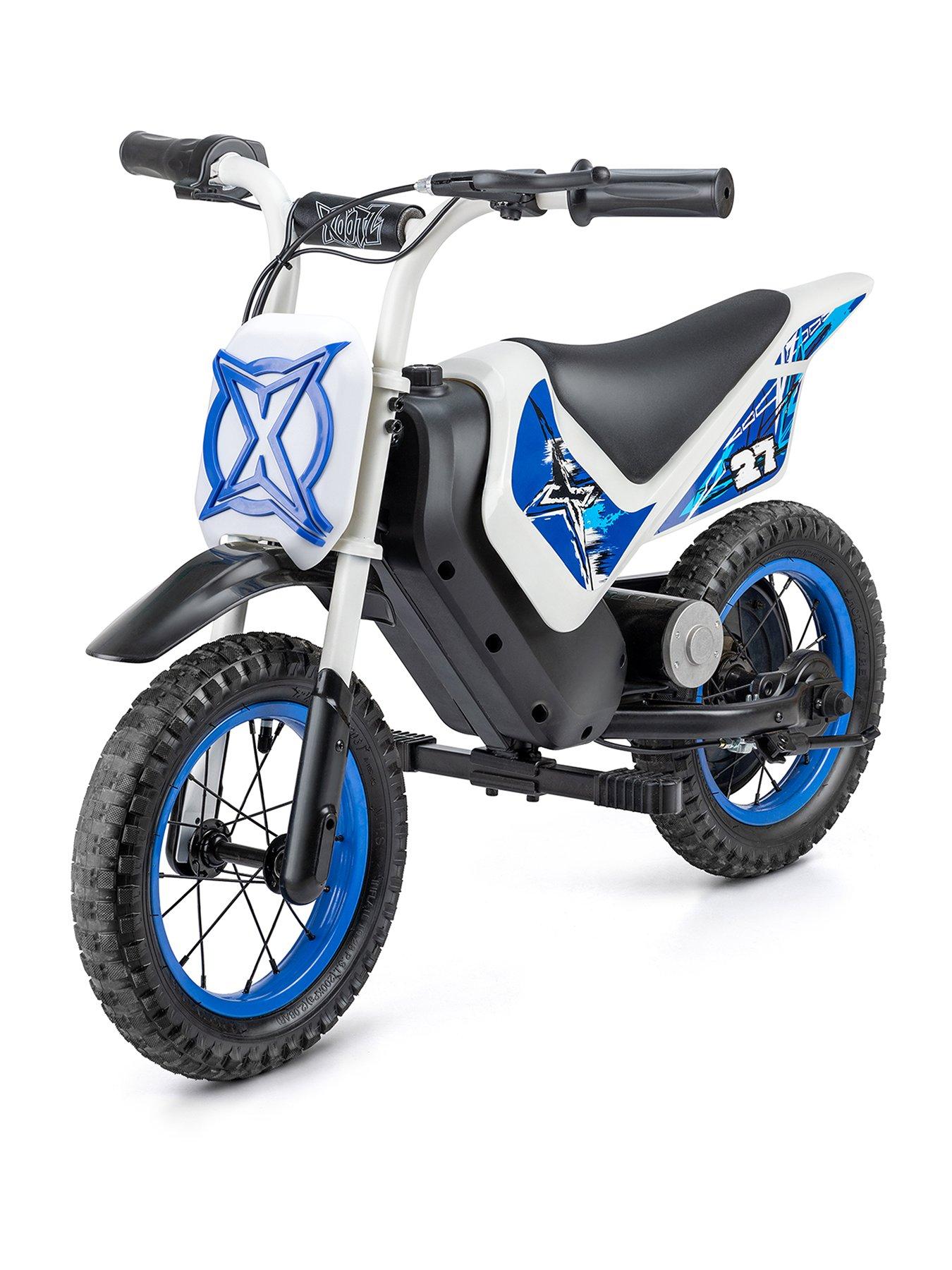 XOOTZ Kids Cobolt Electric 12V Dirt Bike, Ride-On Motorbike | Very