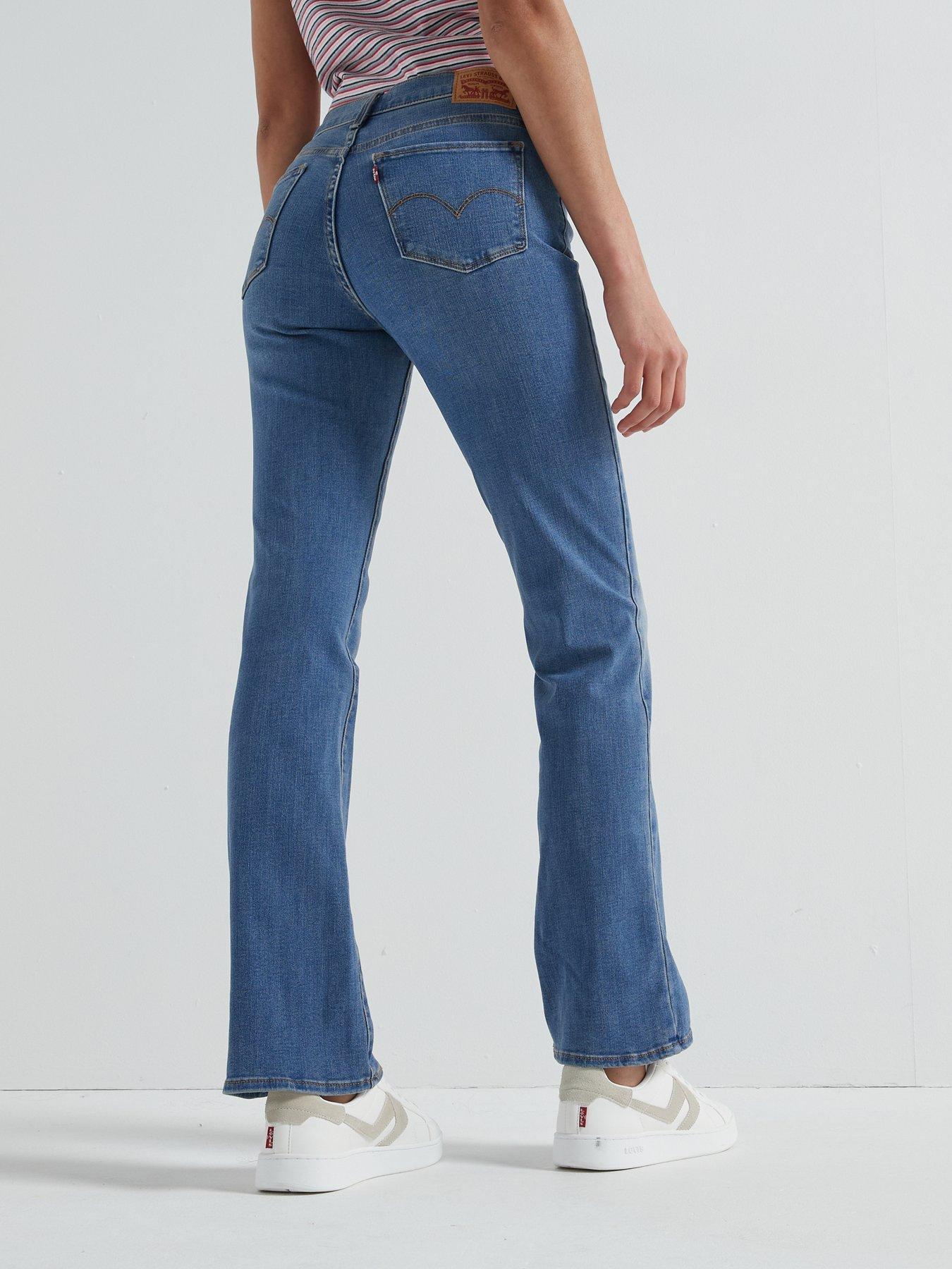 Levi's 315™ Shaping Bootcut Jeans - Smudged Line Blue | Very