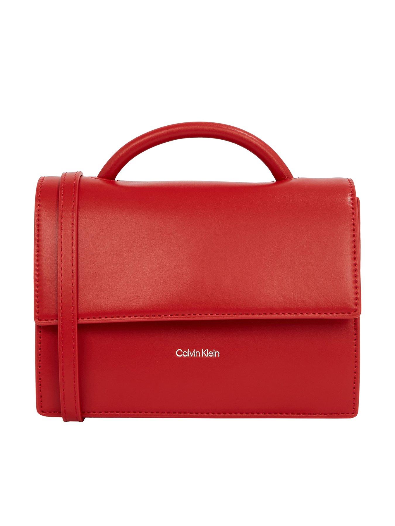 Calvin Klein Top Handle Crossbody Bag - Red | Very