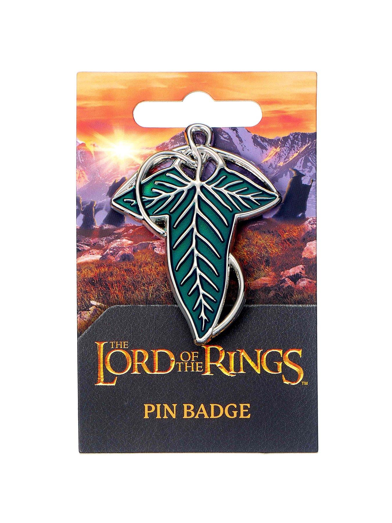 Lord of the Rings The Lord of The Rings The Leaf Of Lorien Pin Badge | Very