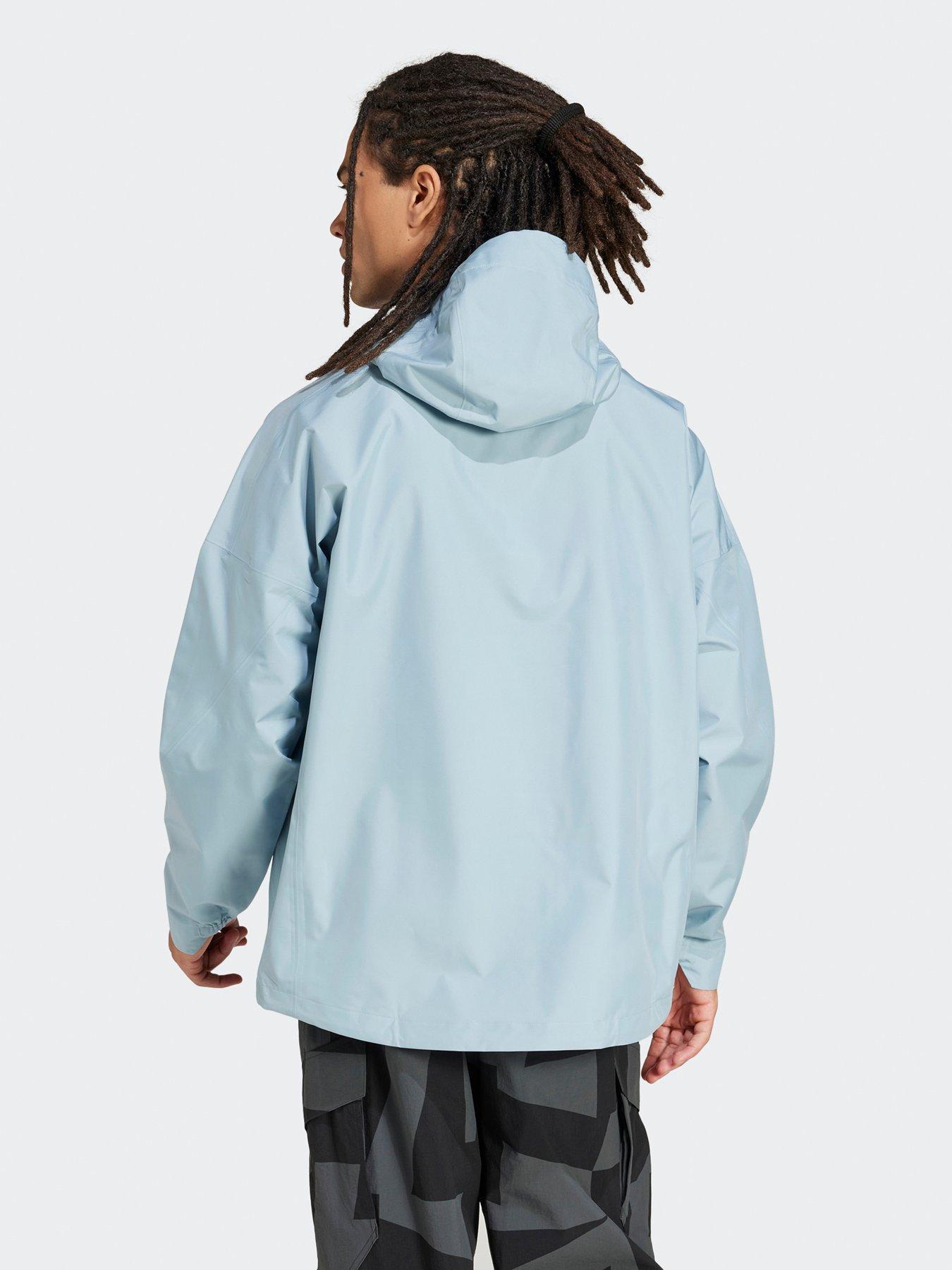 adidas Terrex Mens XPL 2.5L Anorak - Light Blue | Very