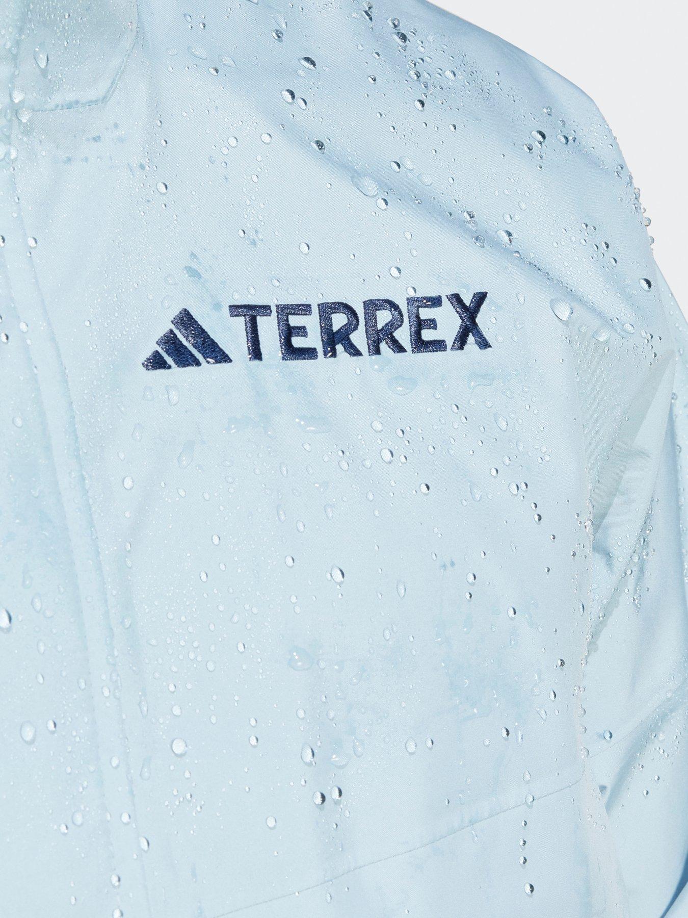 adidas Terrex Mens XPL 2.5L Anorak - Light Blue | Very