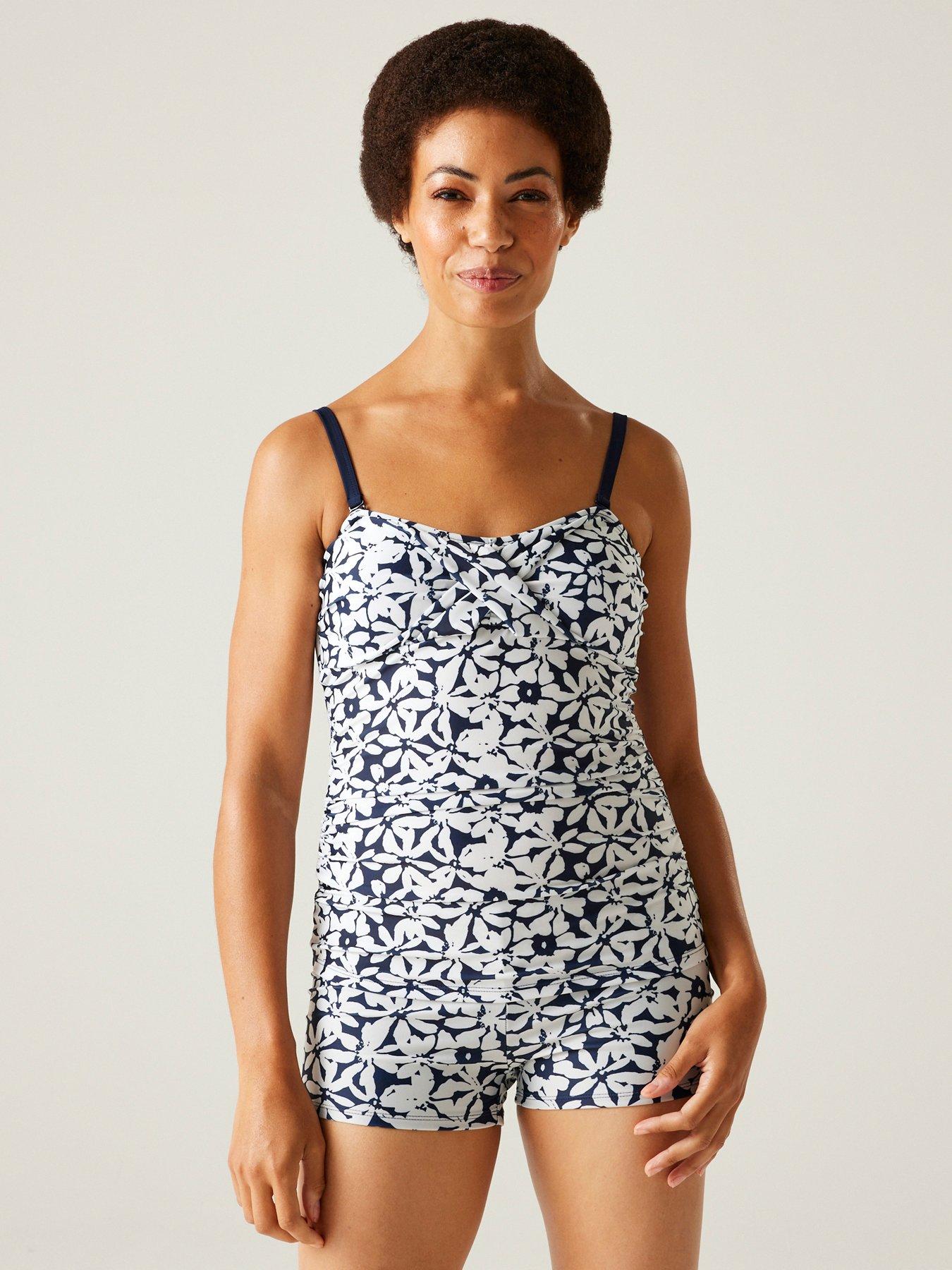 Regatta Womens Aceana Iii Swimming Tankini-white | Very