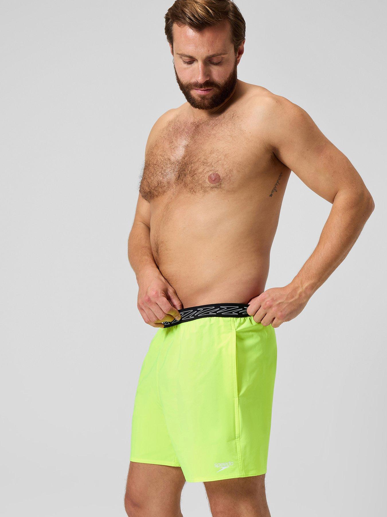 Speedo Mens Hyperboom Band 16 Inch Watershort - Yellow | Very