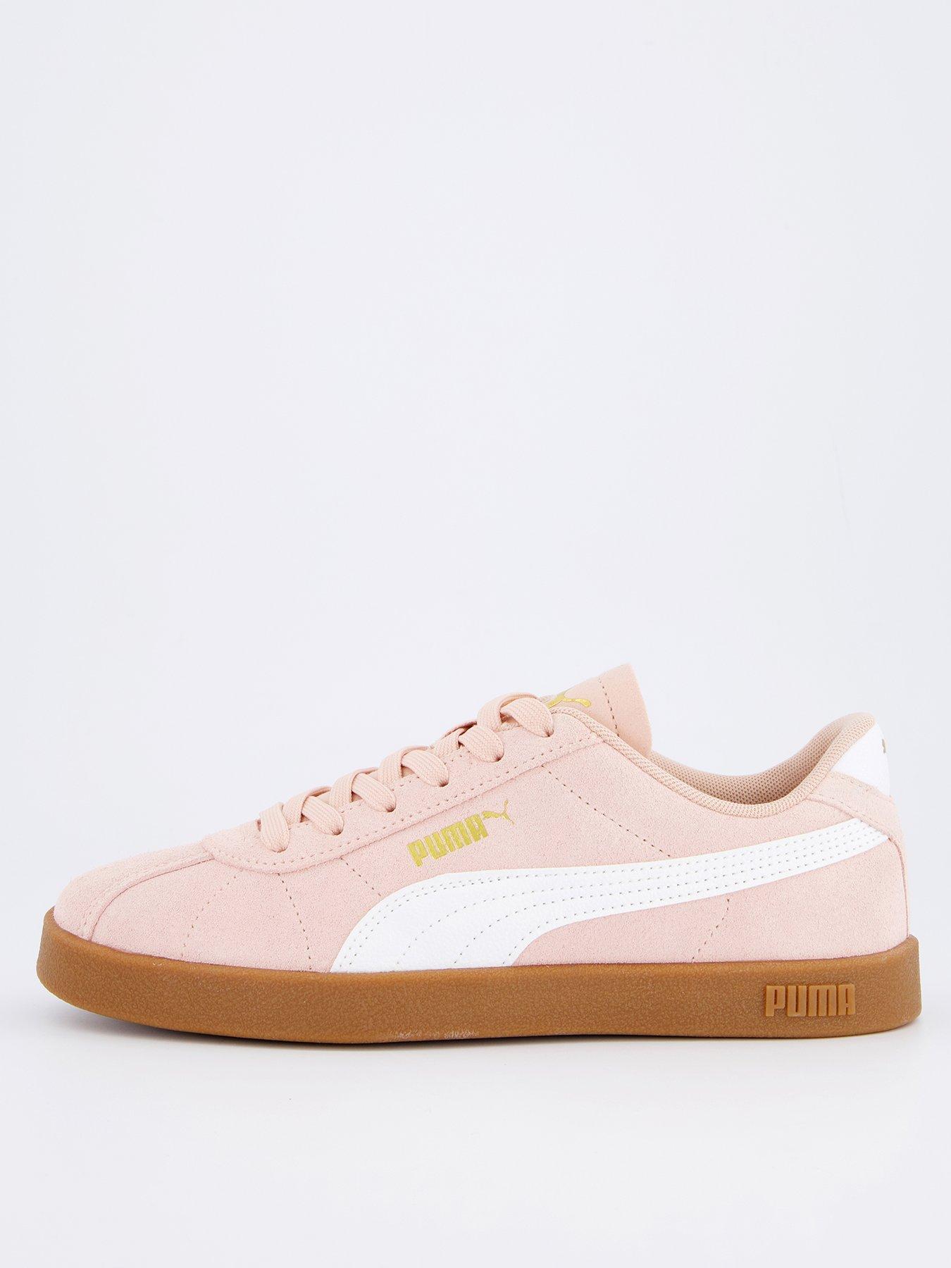 Baby pink puma trainers store