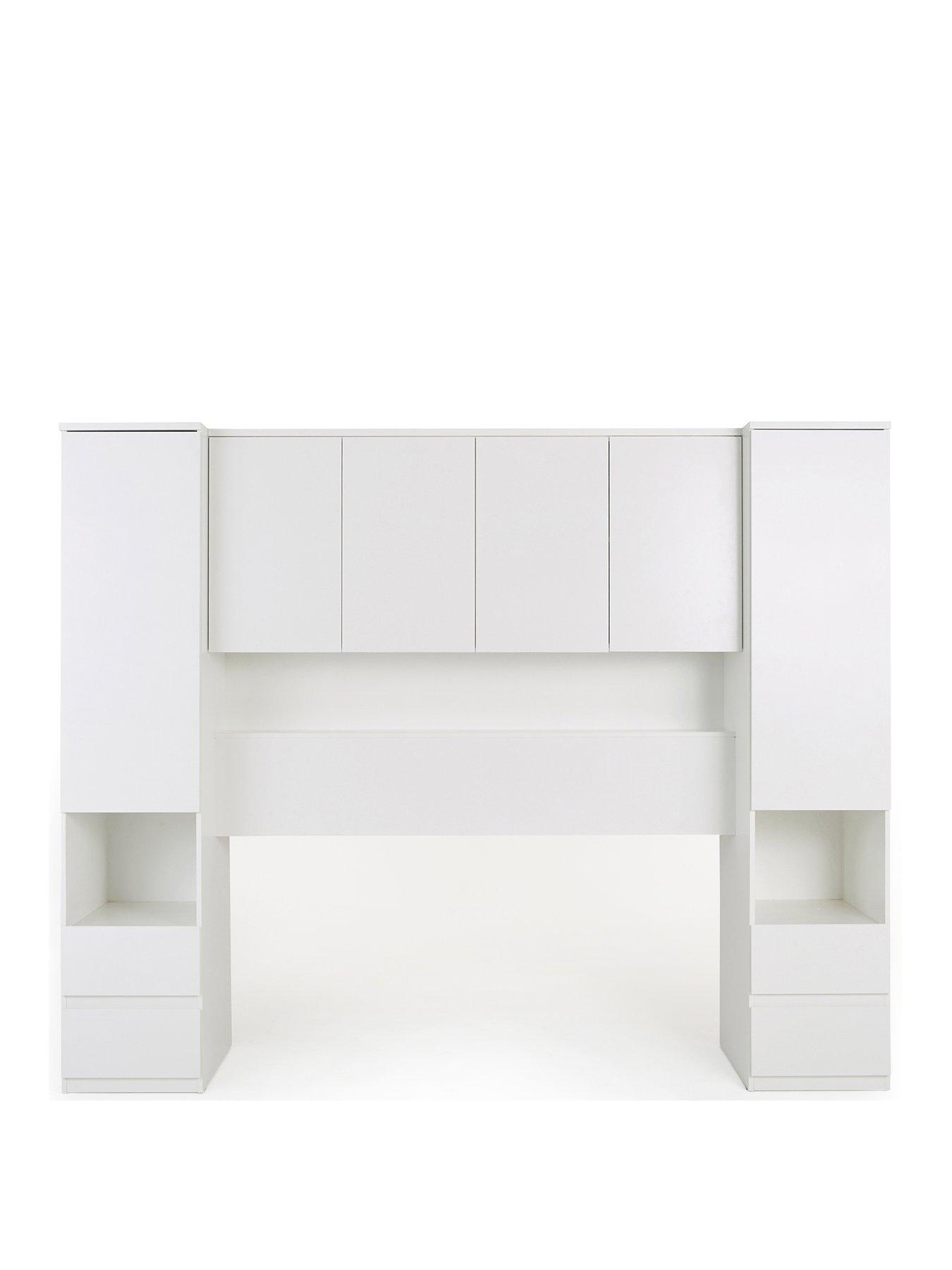 Very Home Lisson Overbed Unit - White - FSC® Certified | Very