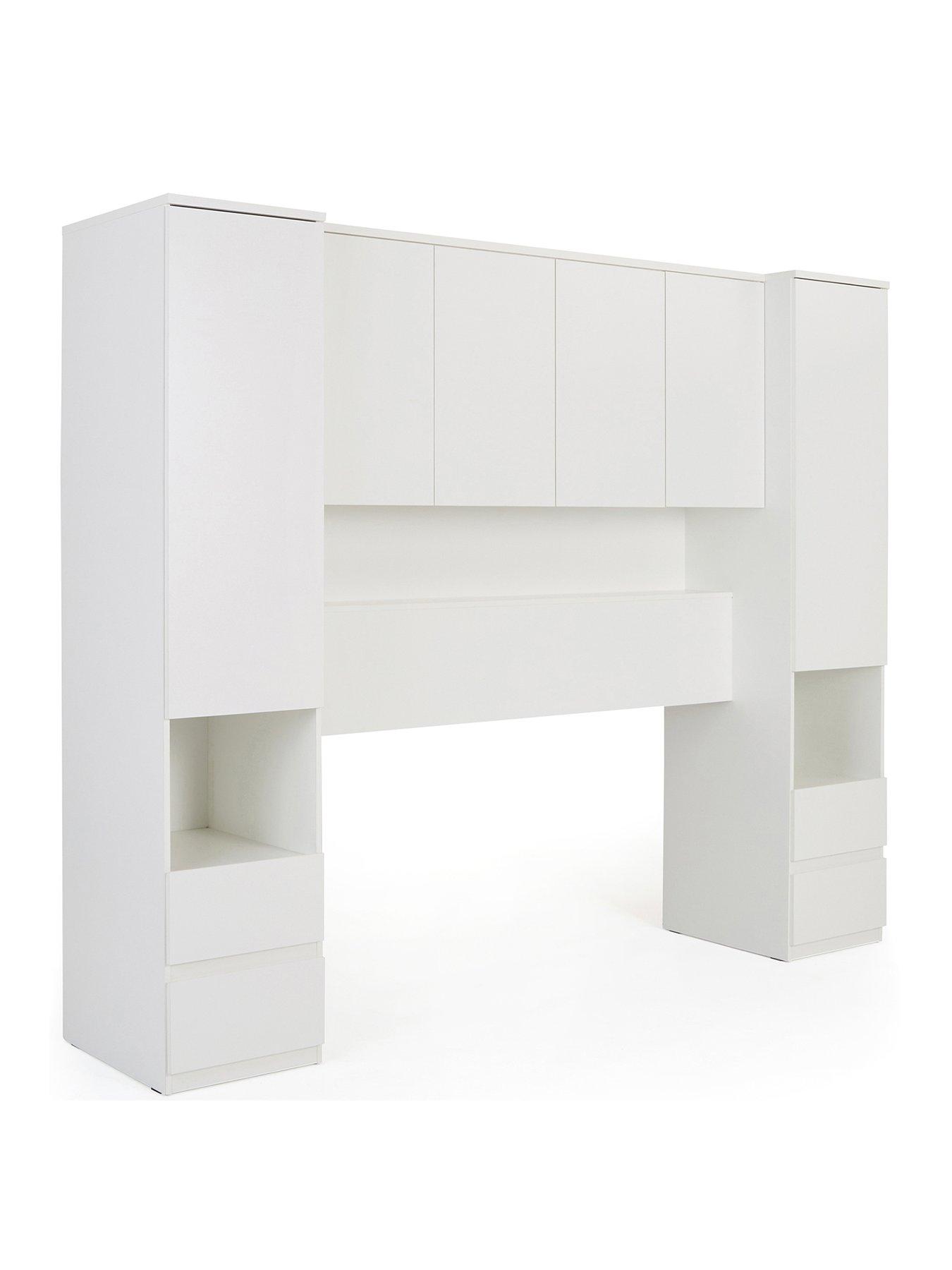 Very Home Lisson Overbed Unit - White - FSC® Certified | Very