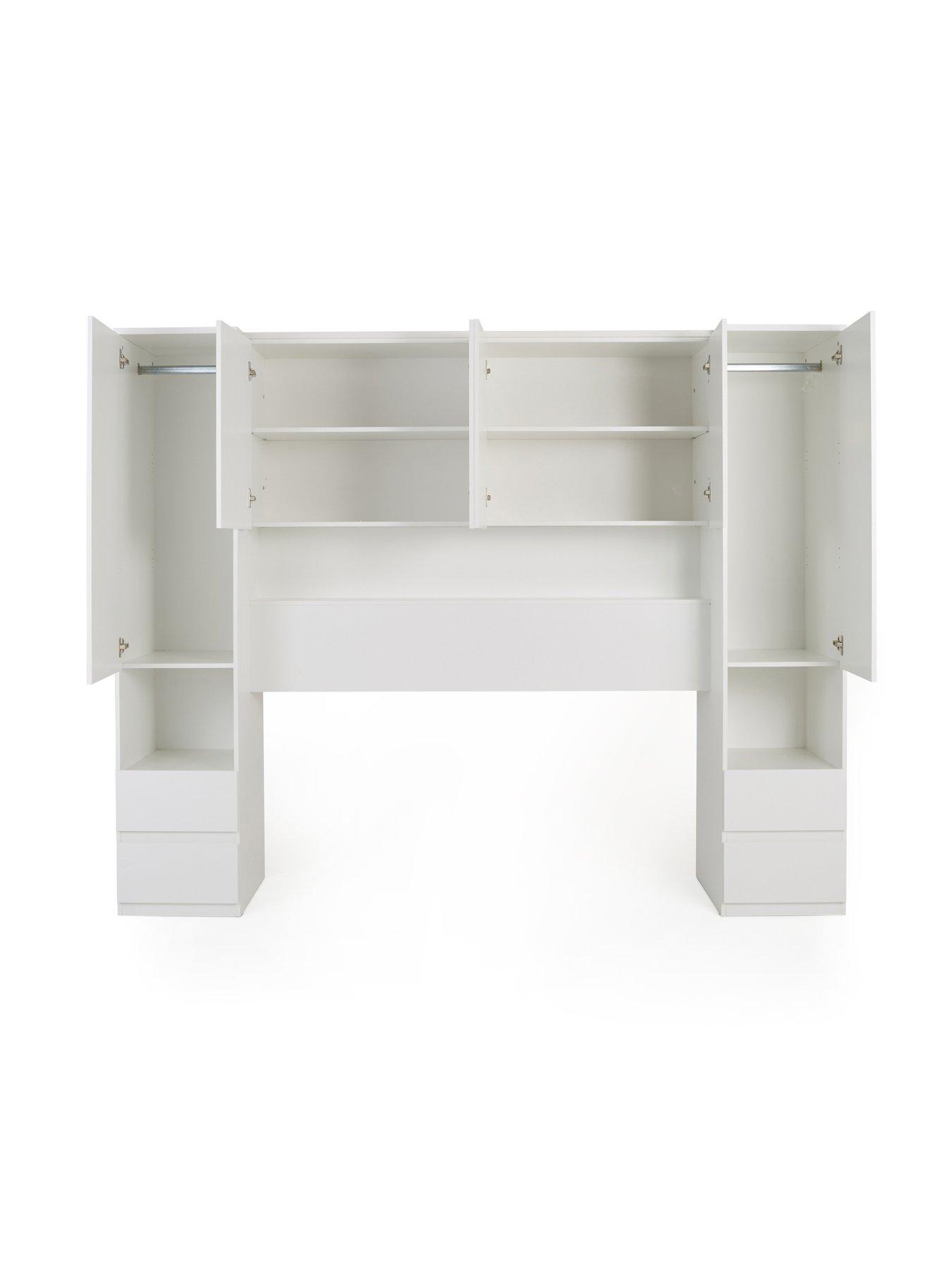 Very Home Lisson Overbed Unit - White - FSC® Certified | Very