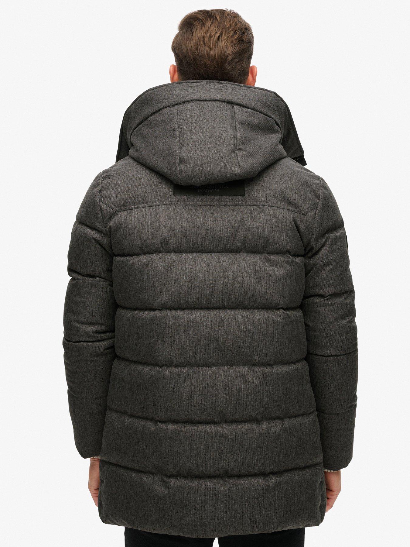 Superdry Code City Chevron Padded Jacket - Grey | Very