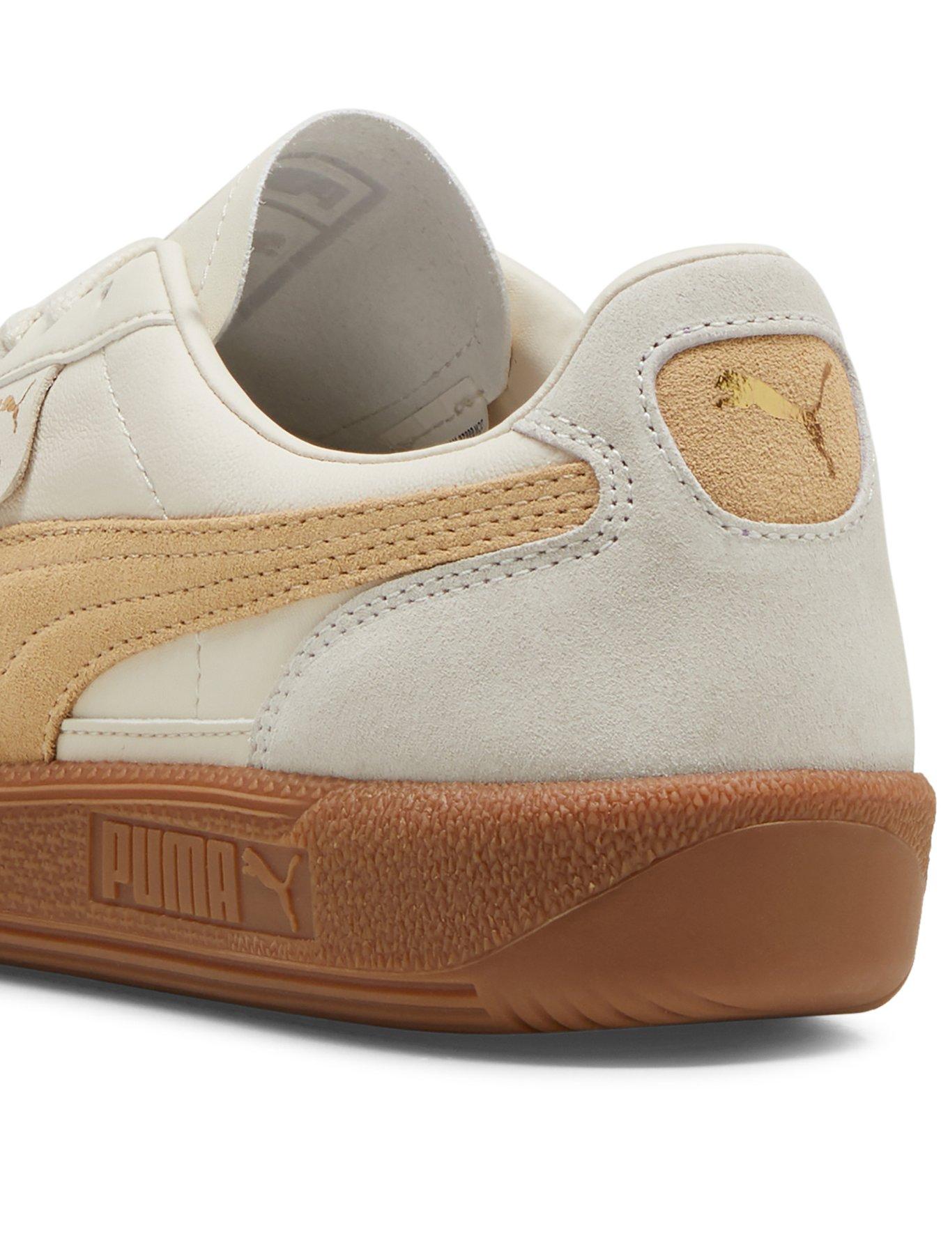 Puma Unisex Palermo Leather Trainers - Grey | Very