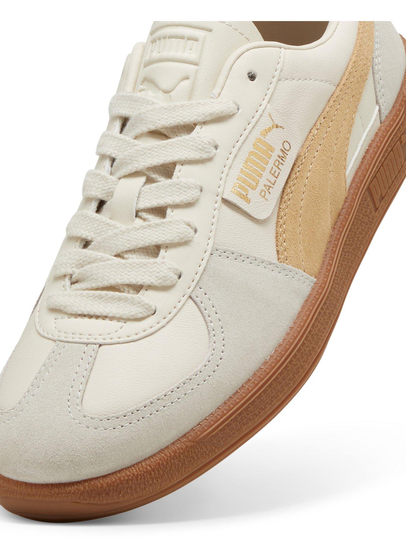 Puma Unisex Palermo Leather Trainers - Grey | Very