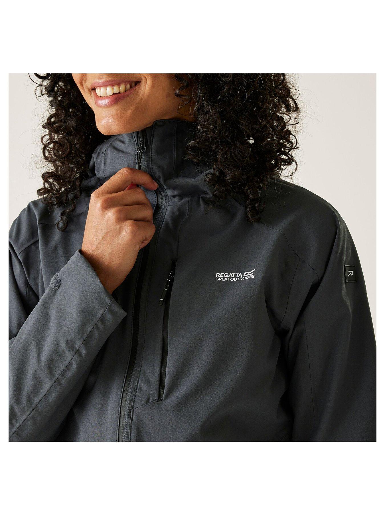 Regatta Womens Birchdale II Waterproof Shell Jacket - Grey | Very