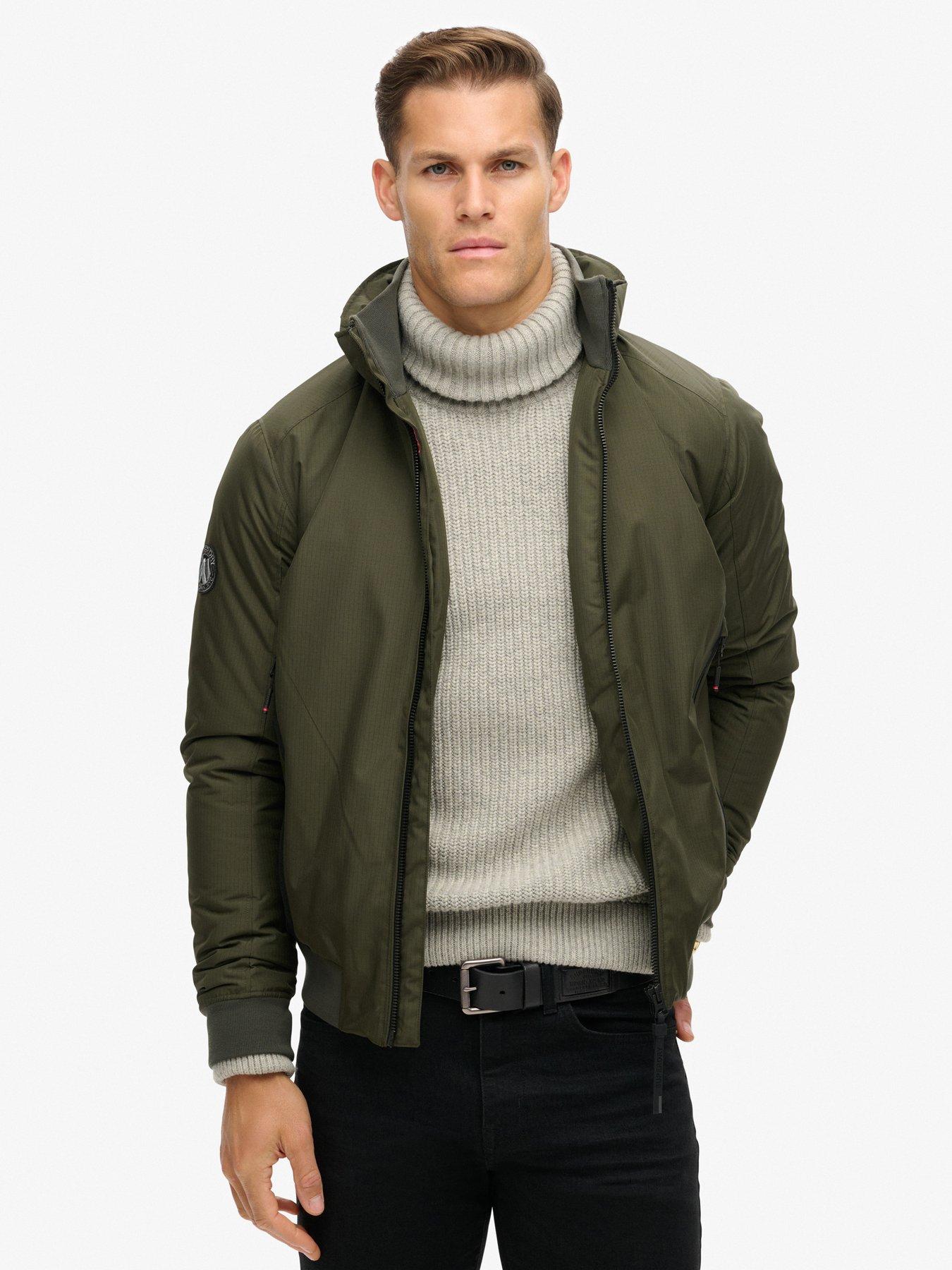 Superdry City Harrington Jacket - Khaki | Very
