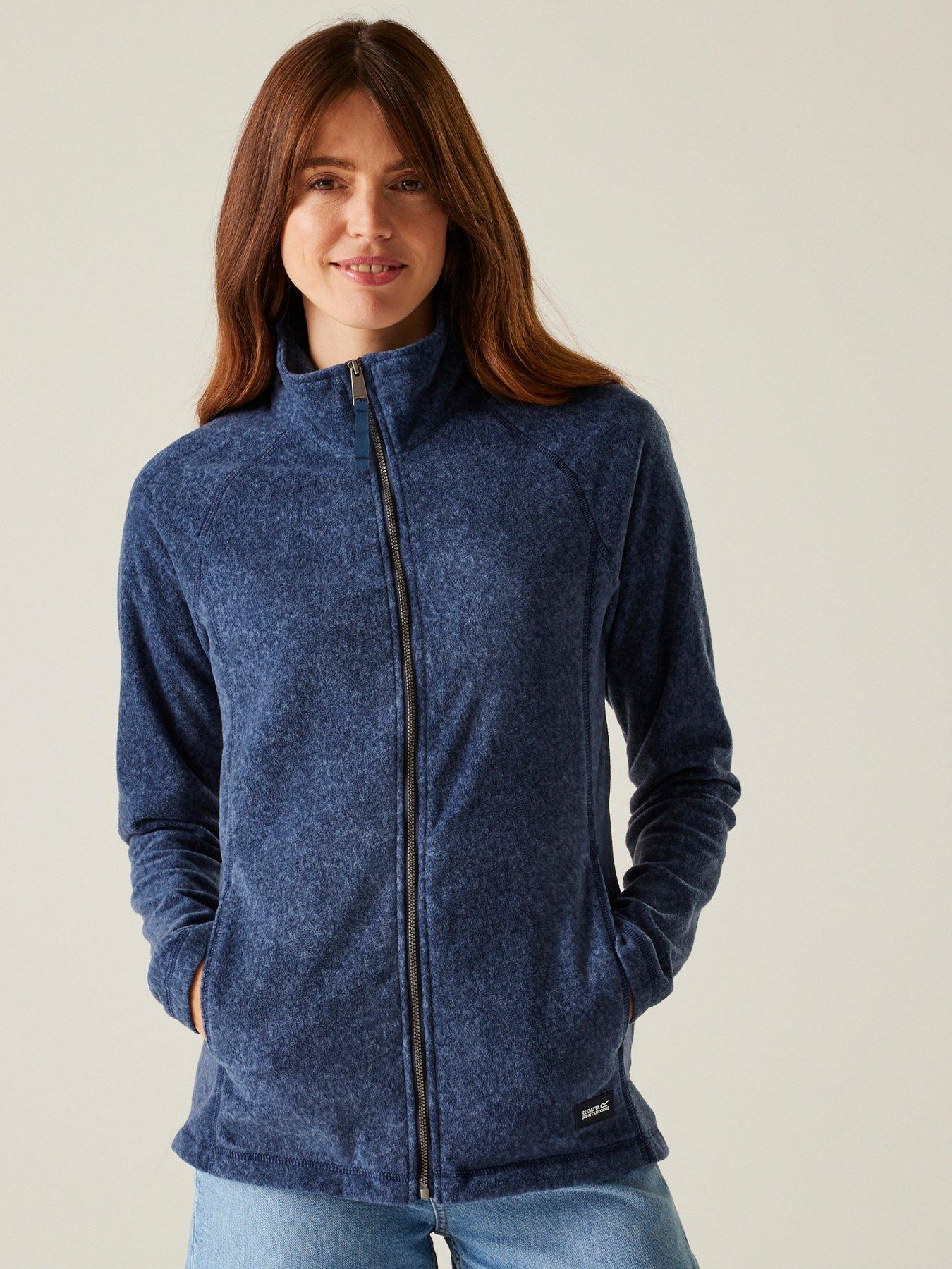 Regatta Womens Mayse Full Zip Fleece - Navy | Very