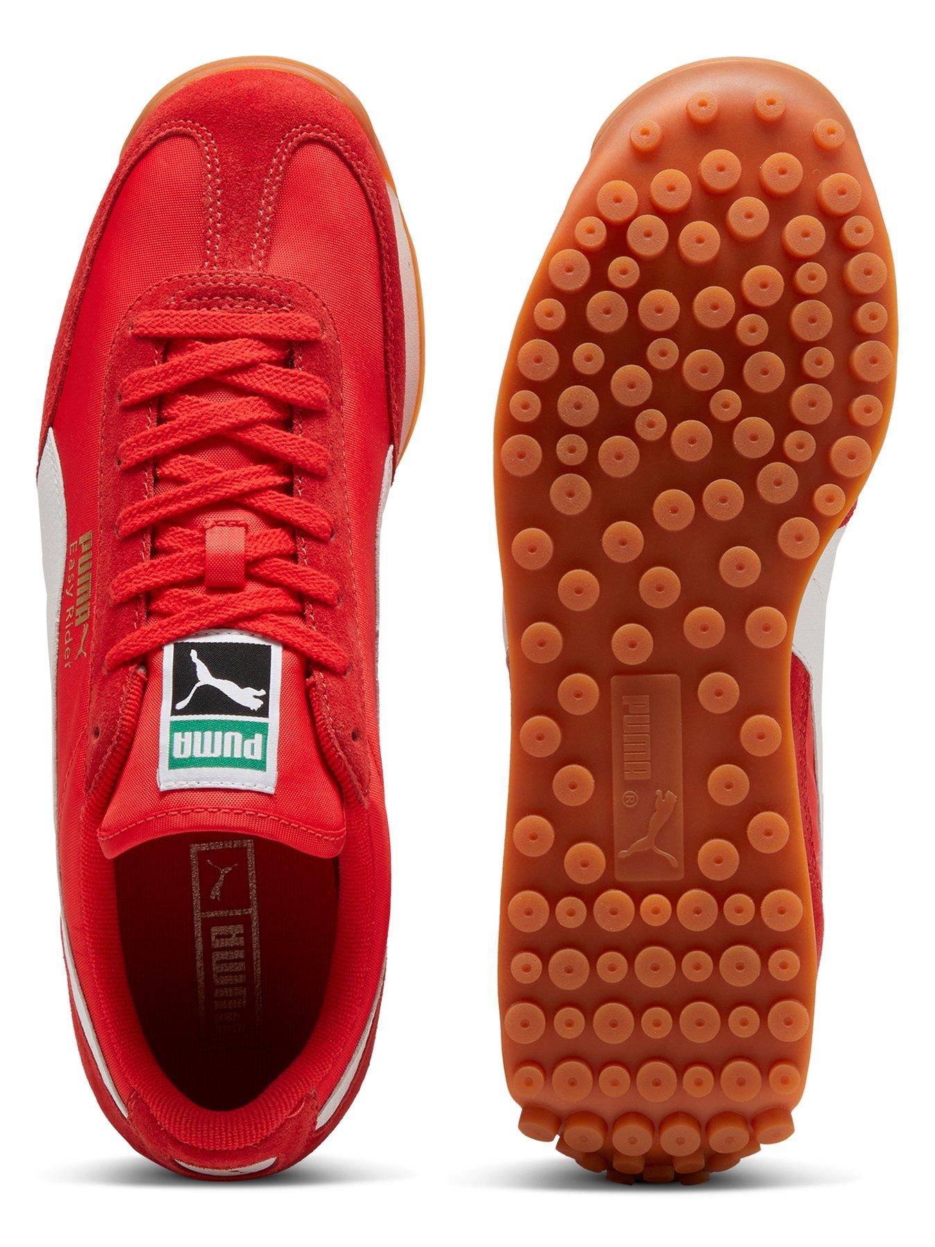 Puma Unisex Easy Rider Vintage Trainers - Red | Very