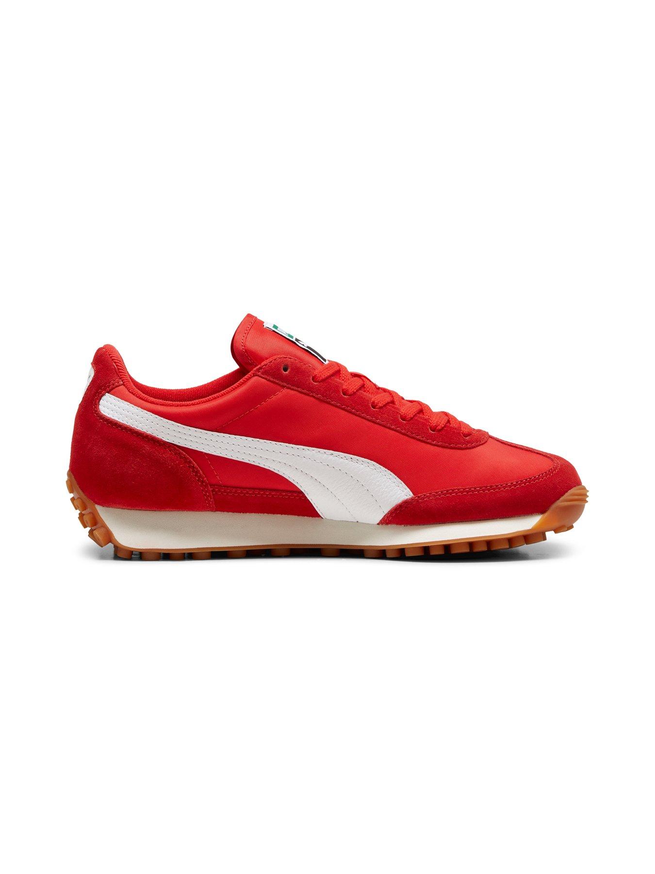 Puma Unisex Easy Rider Vintage Trainers - Red | Very