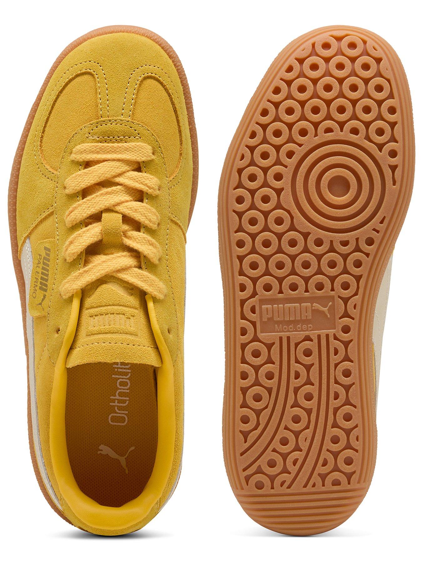 Puma Women's Palermo- Yellow Sizzle-Alpine Snow | Very