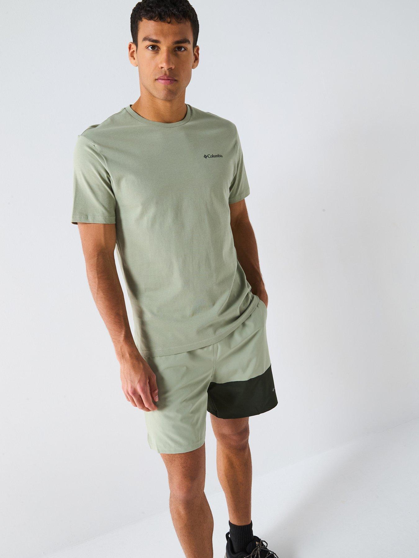 Columbia Men's Barton Springs Short Sleeve Graphic Tee - Green | Very