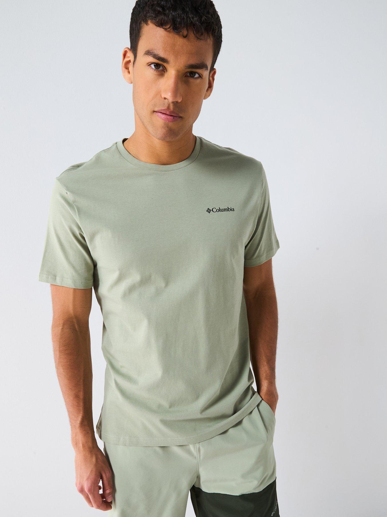 Columbia Men's Barton Springs Short Sleeve Graphic Tee - Green | Very