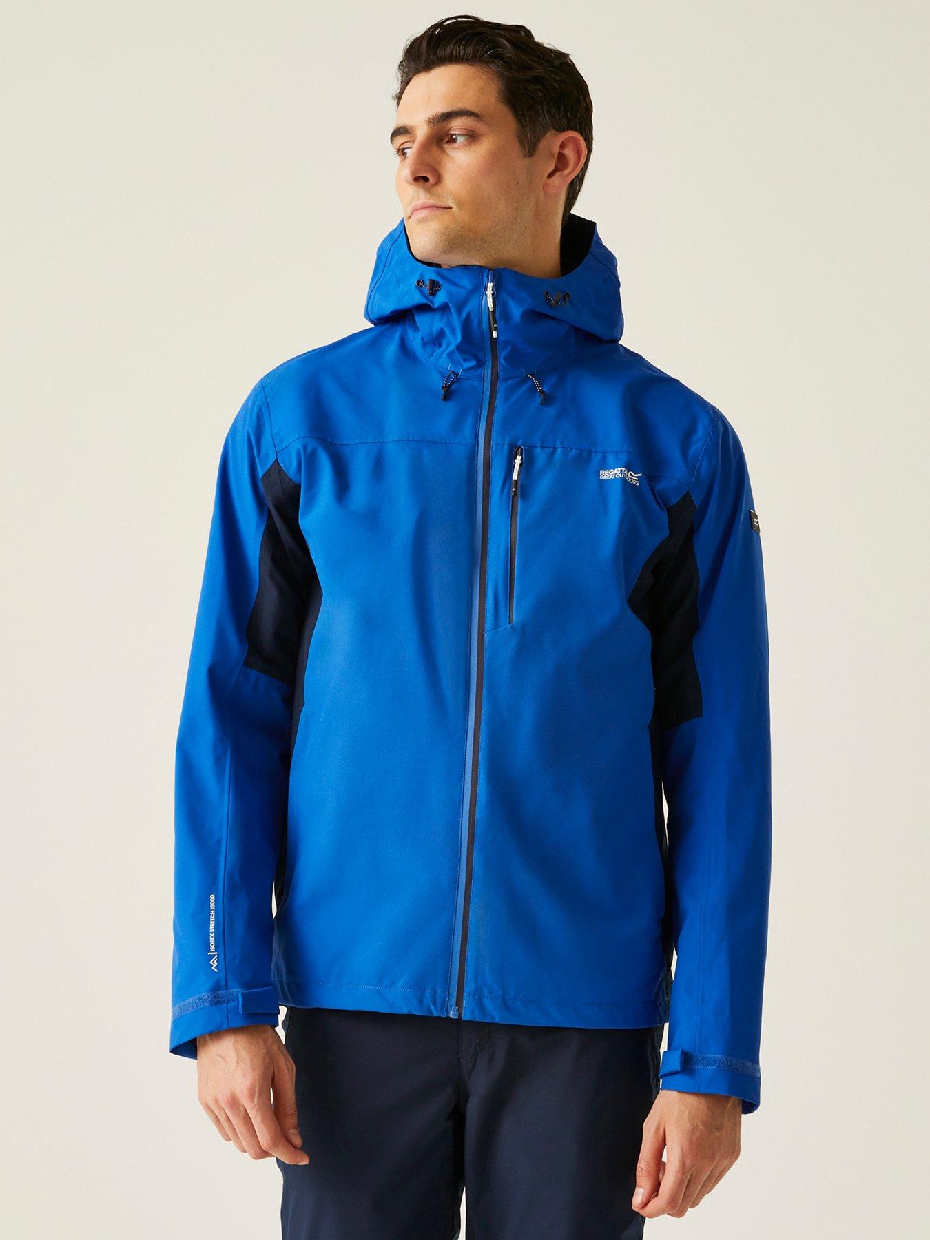 Regatta Men's Birchdale II Waterproof Shell Jacket- Blue | Very