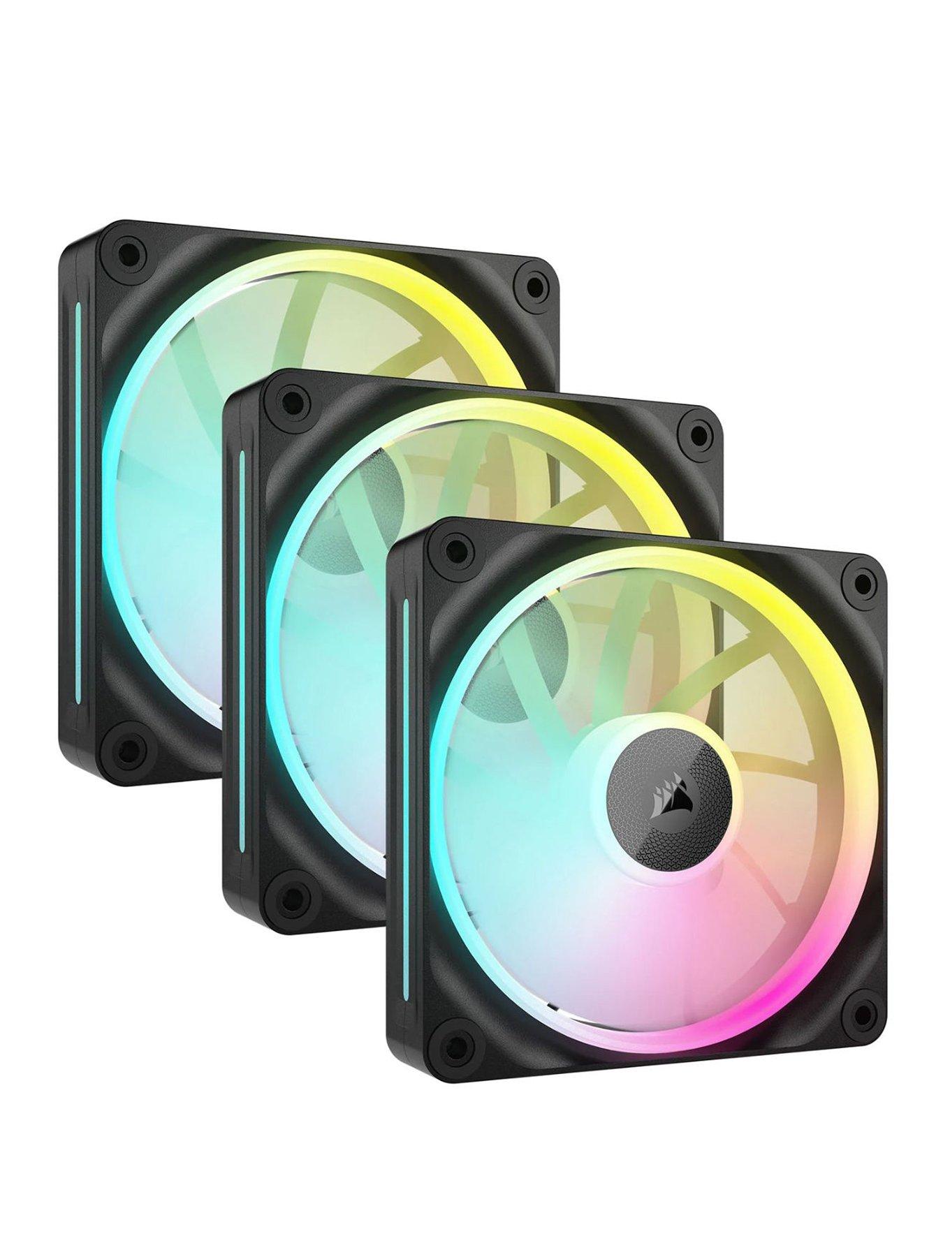 CORSAIR LX RGB Series iCUE LINK LX120 RGB 120mm RGB Fan - Triple Fan ...