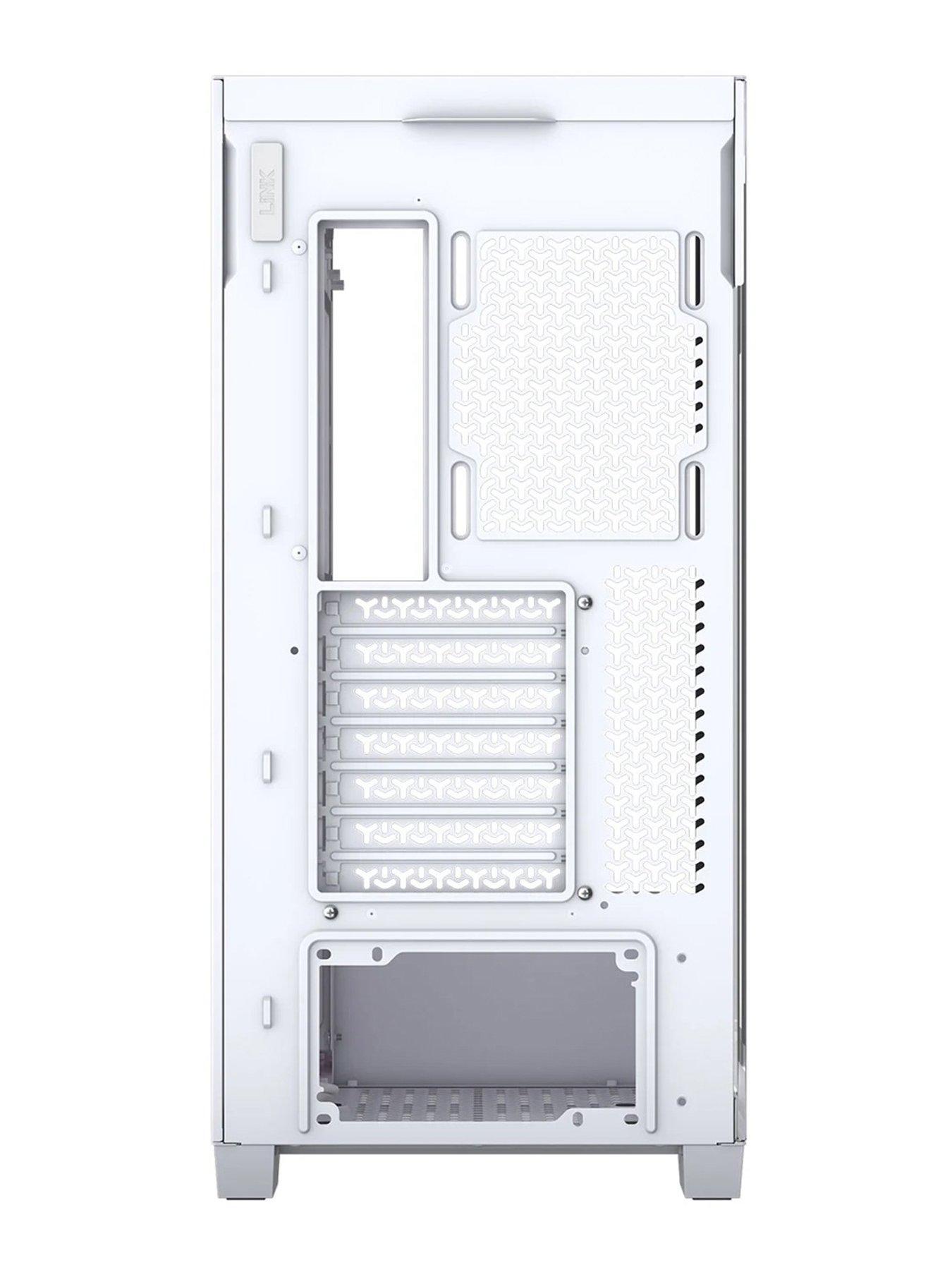 CORSAIR 3500X ARGB Tempered Glass Mid-Tower PC Case - White | Very