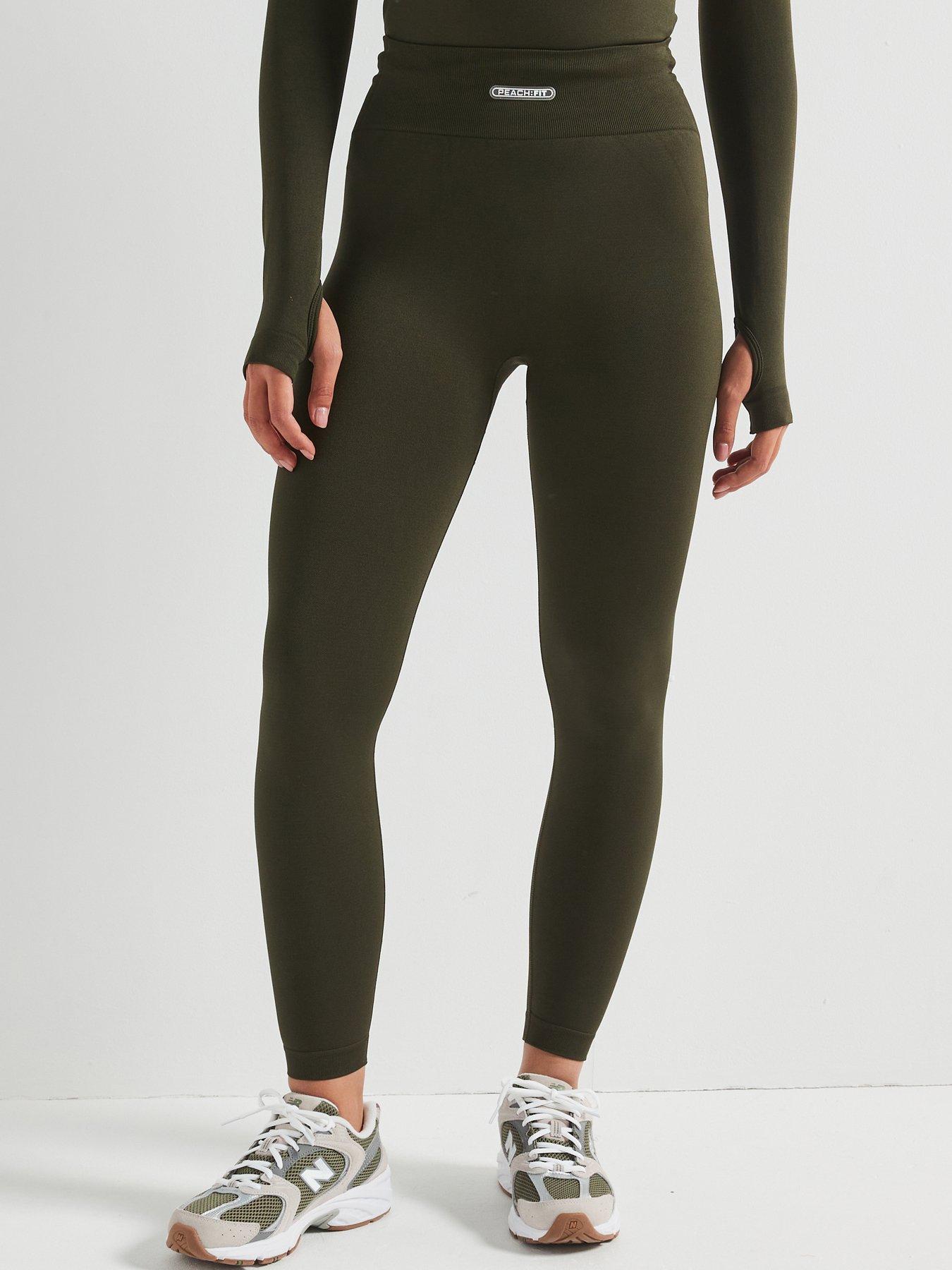 Peach Fit Women's Nina Legging - Dark Olive | Very