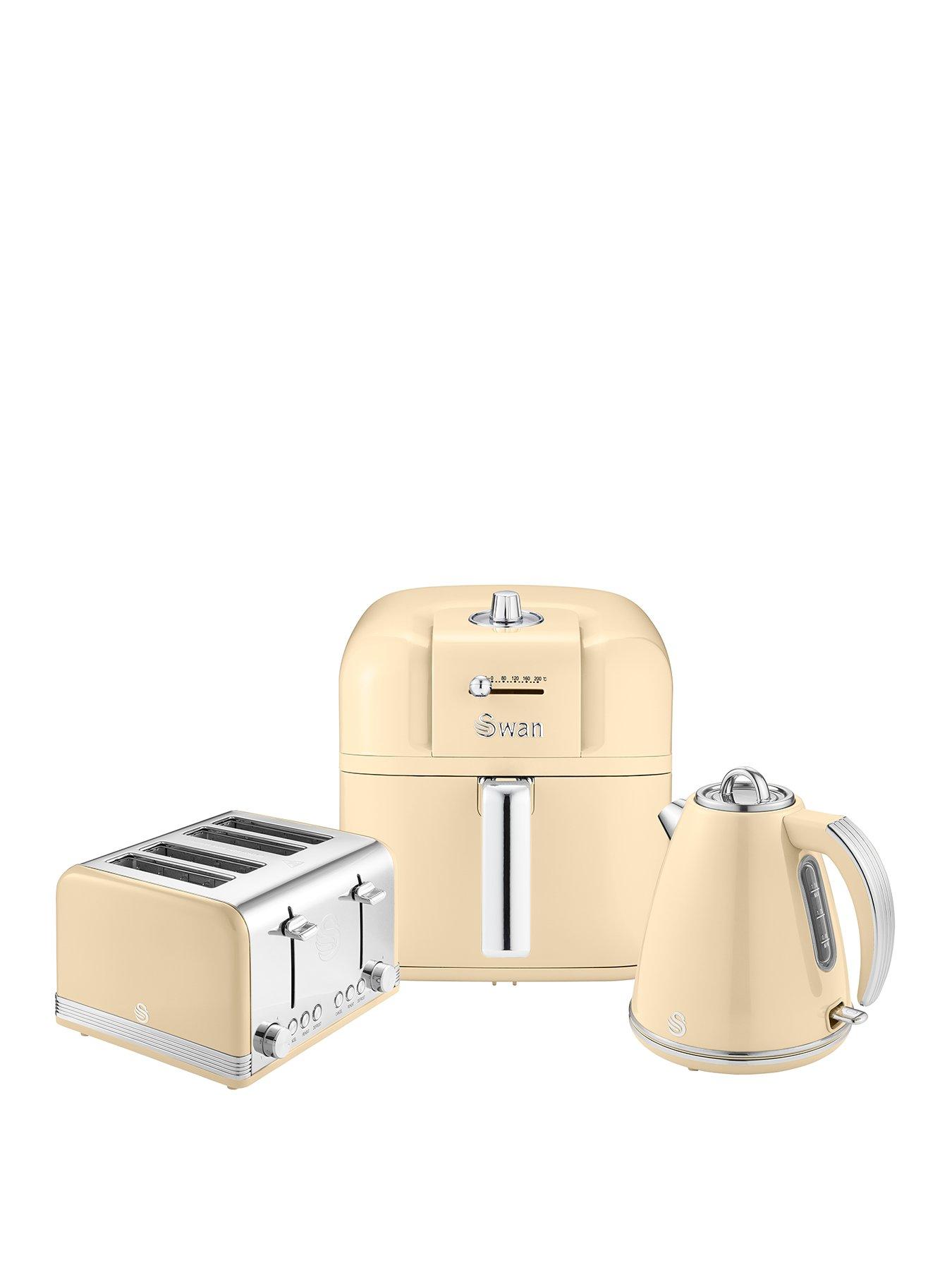 Swan Retro Kitchen Set, Cream | Very