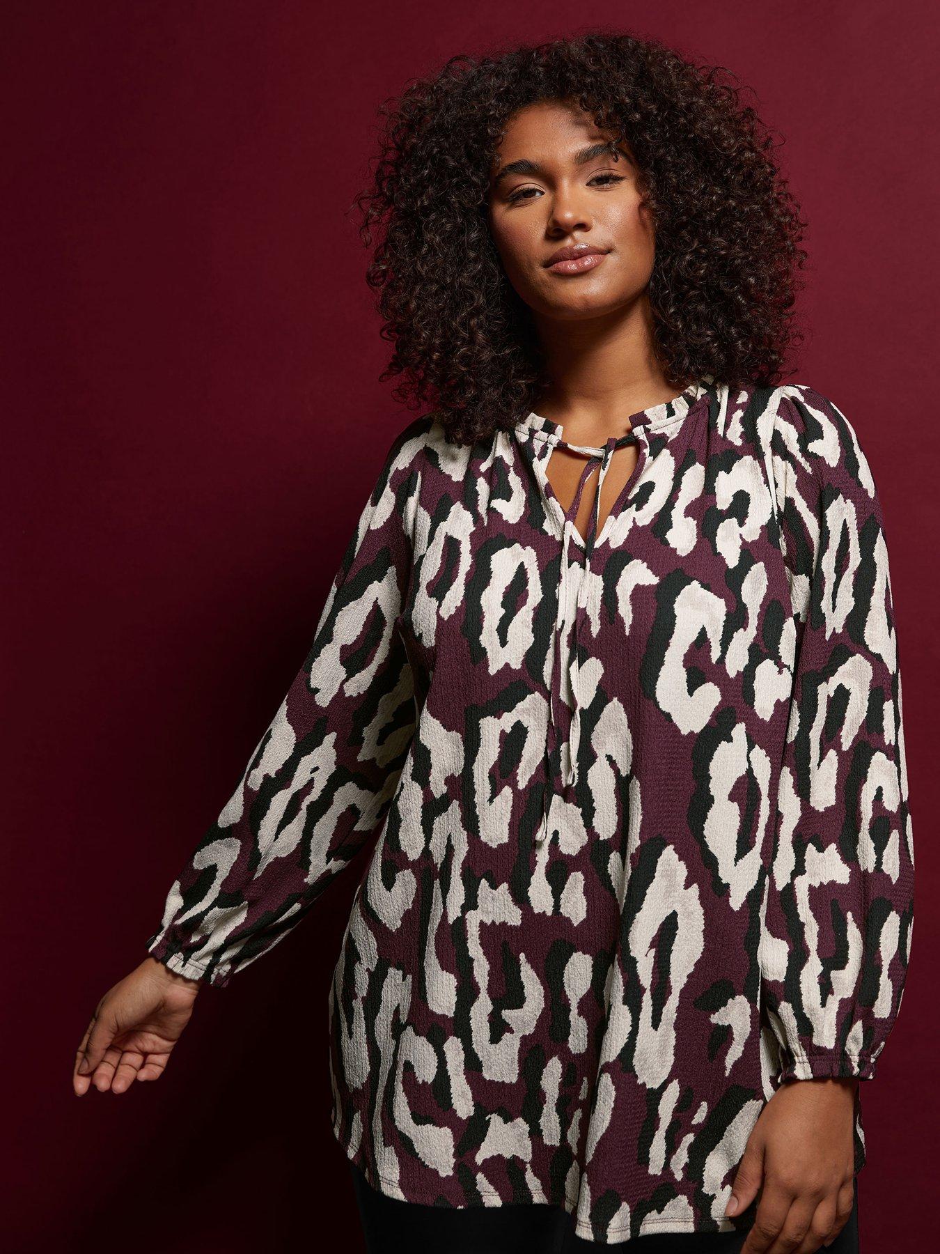 Evans Jersey Crepe Gypsy Top | Very
