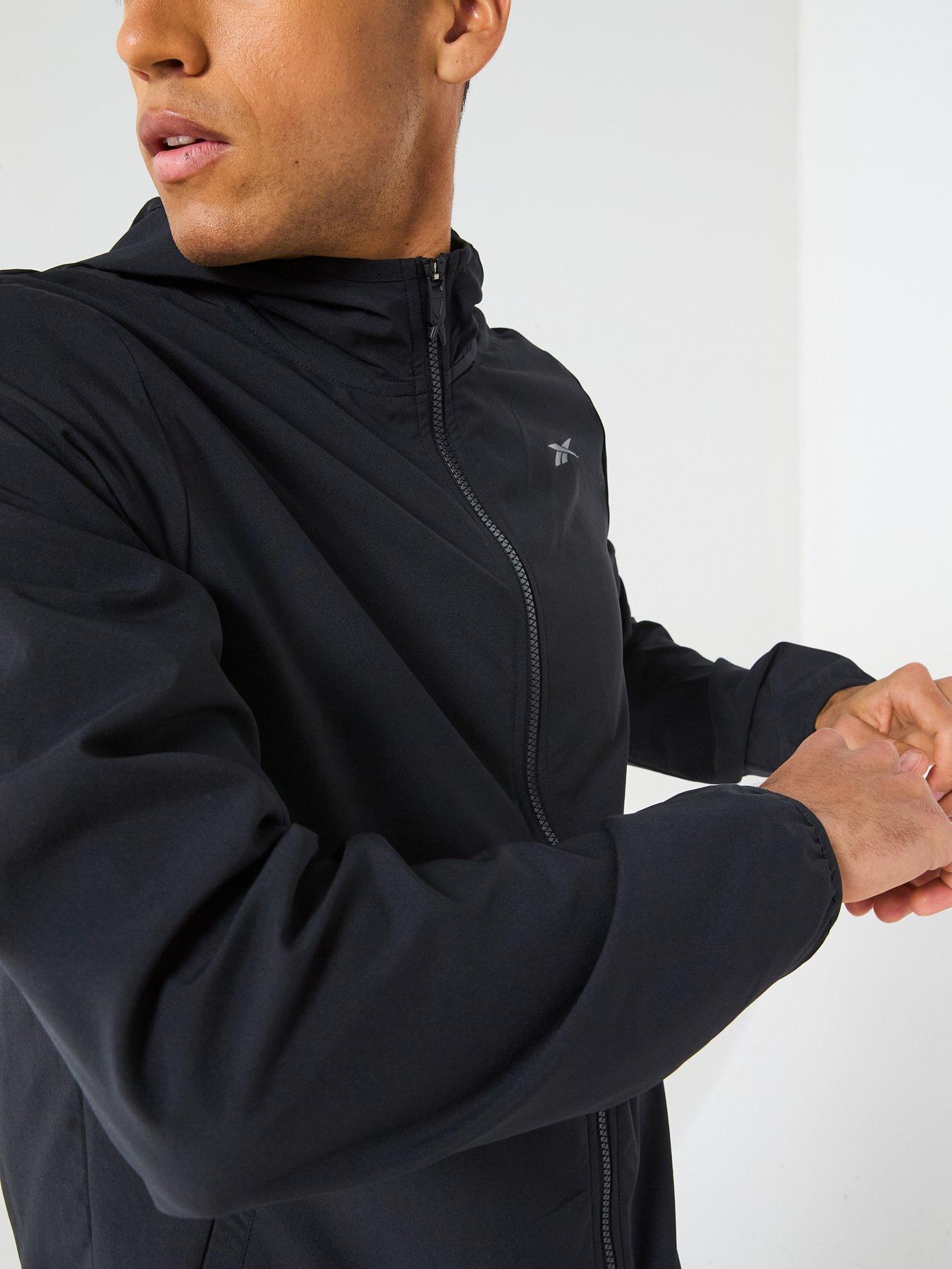 Reebok Mens Id Training Woven Jacket - Black | Very