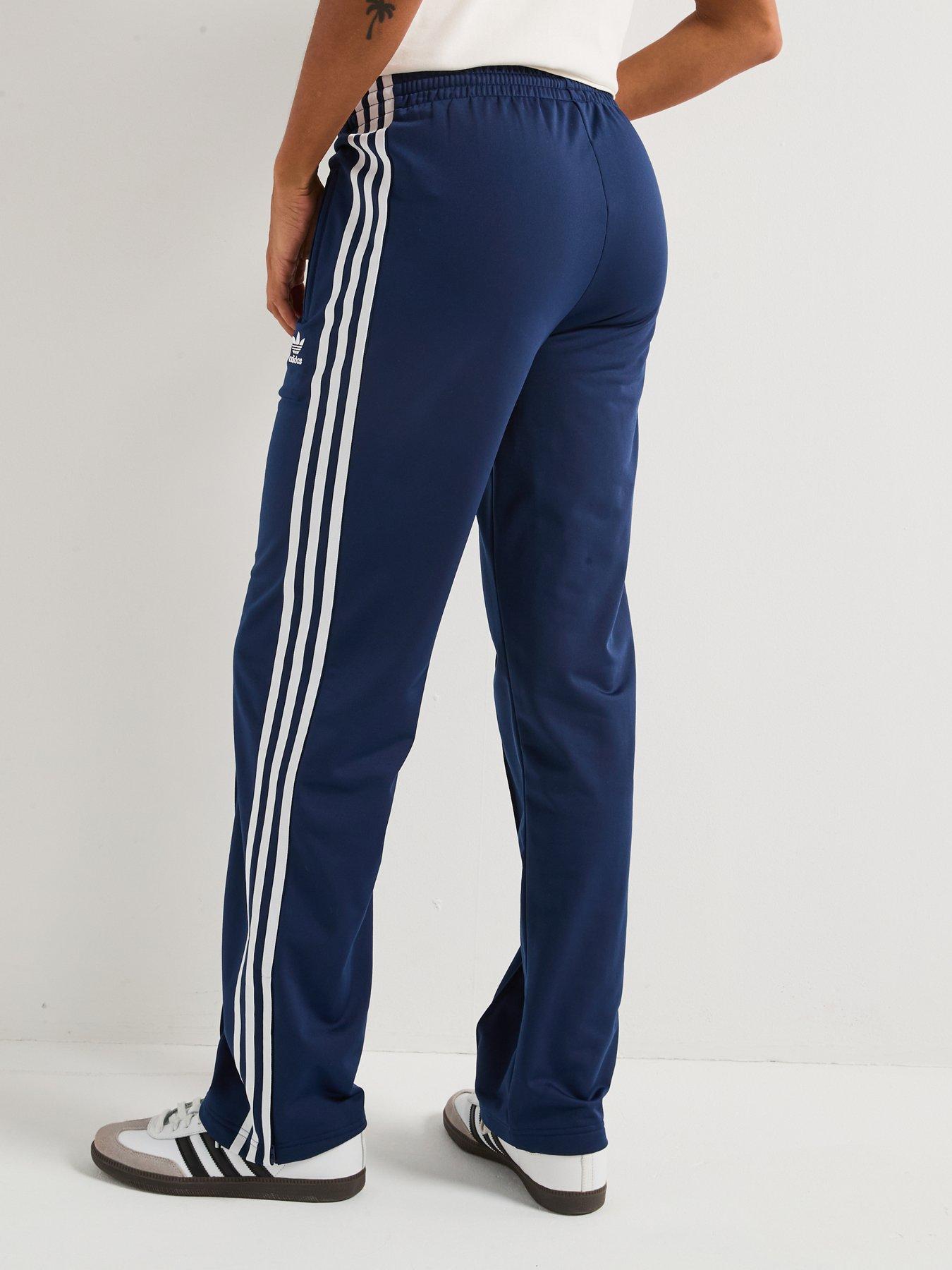 adidas Originals Womens Classics Firebird Tracksuit Bottoms - Blue | Very