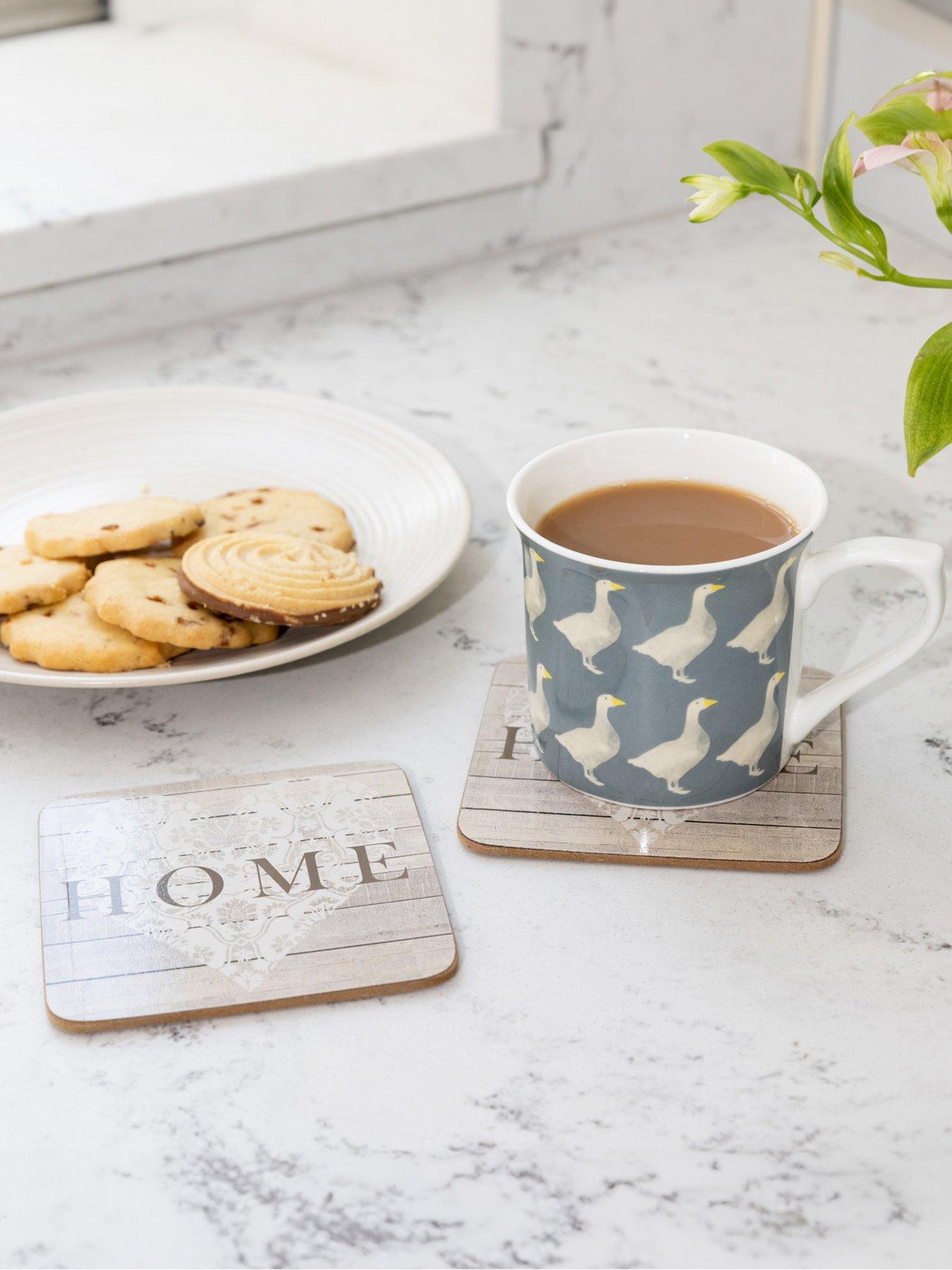 Creative Tops Everyday Home Pack Of 4 Coasters, 10.5cm, Sleeved | Very