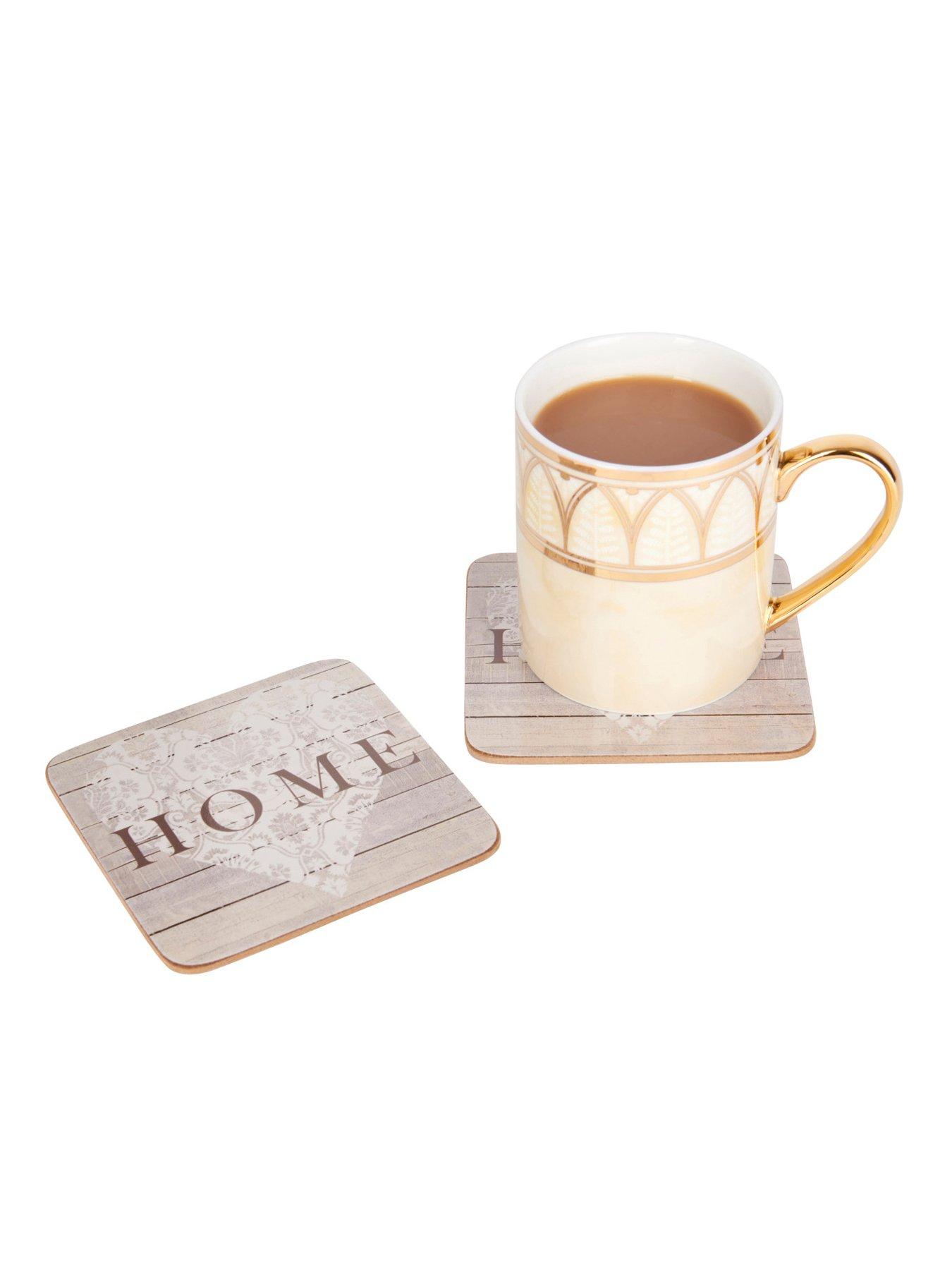 Creative Tops Everyday Home Pack Of 4 Coasters, 10.5cm, Sleeved | Very