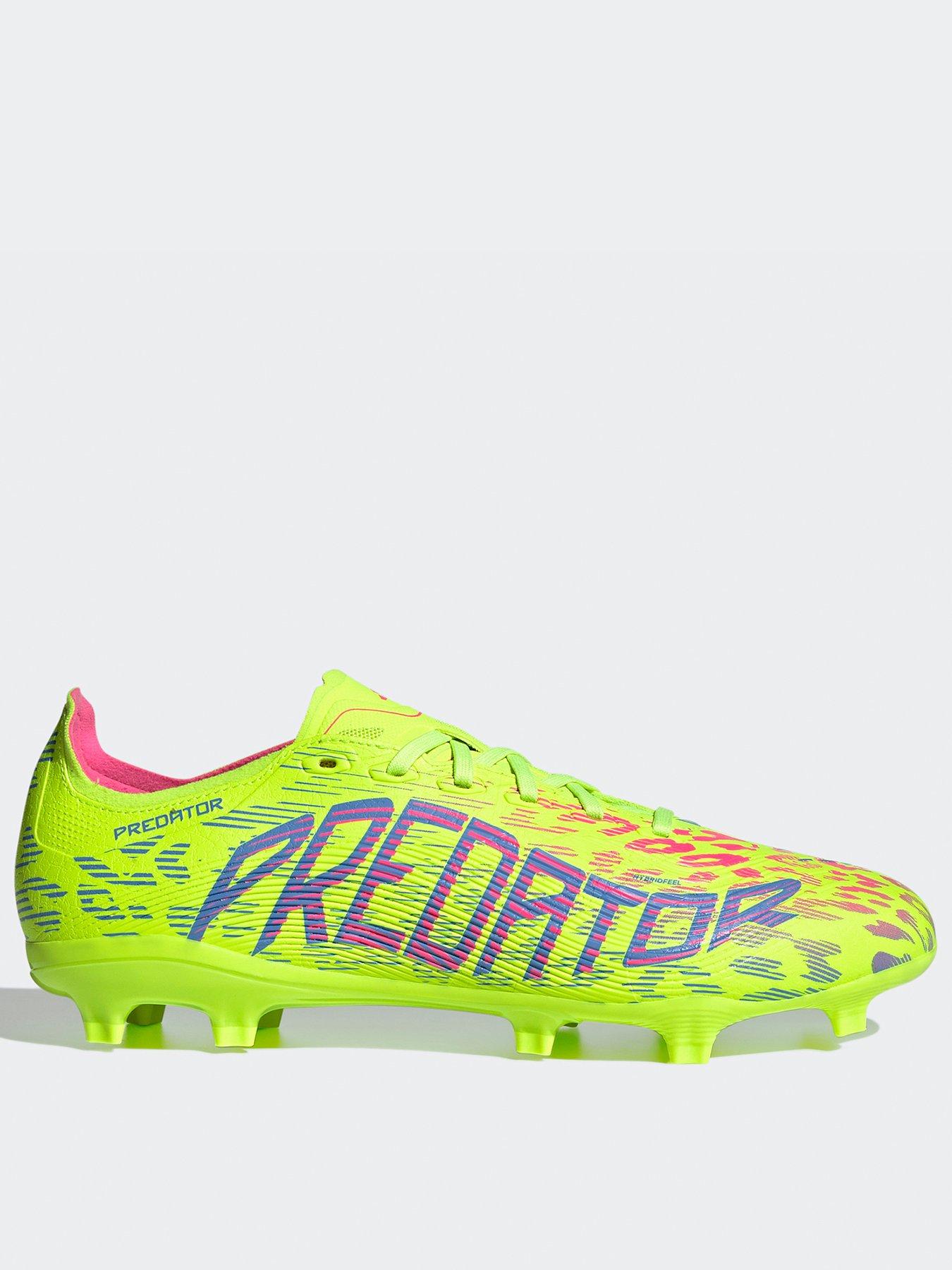 adidas Mens Predator League Firm Ground Football Boot - Yellow | Very