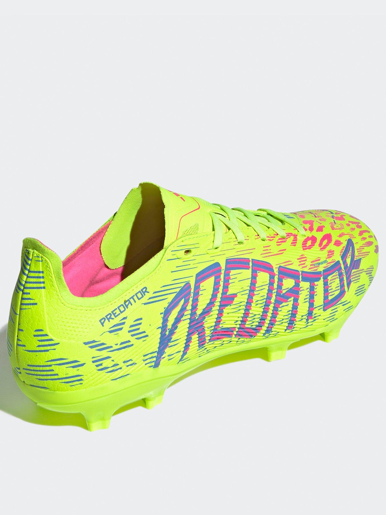 adidas Mens Predator League Firm Ground Football Boot - Yellow | Very