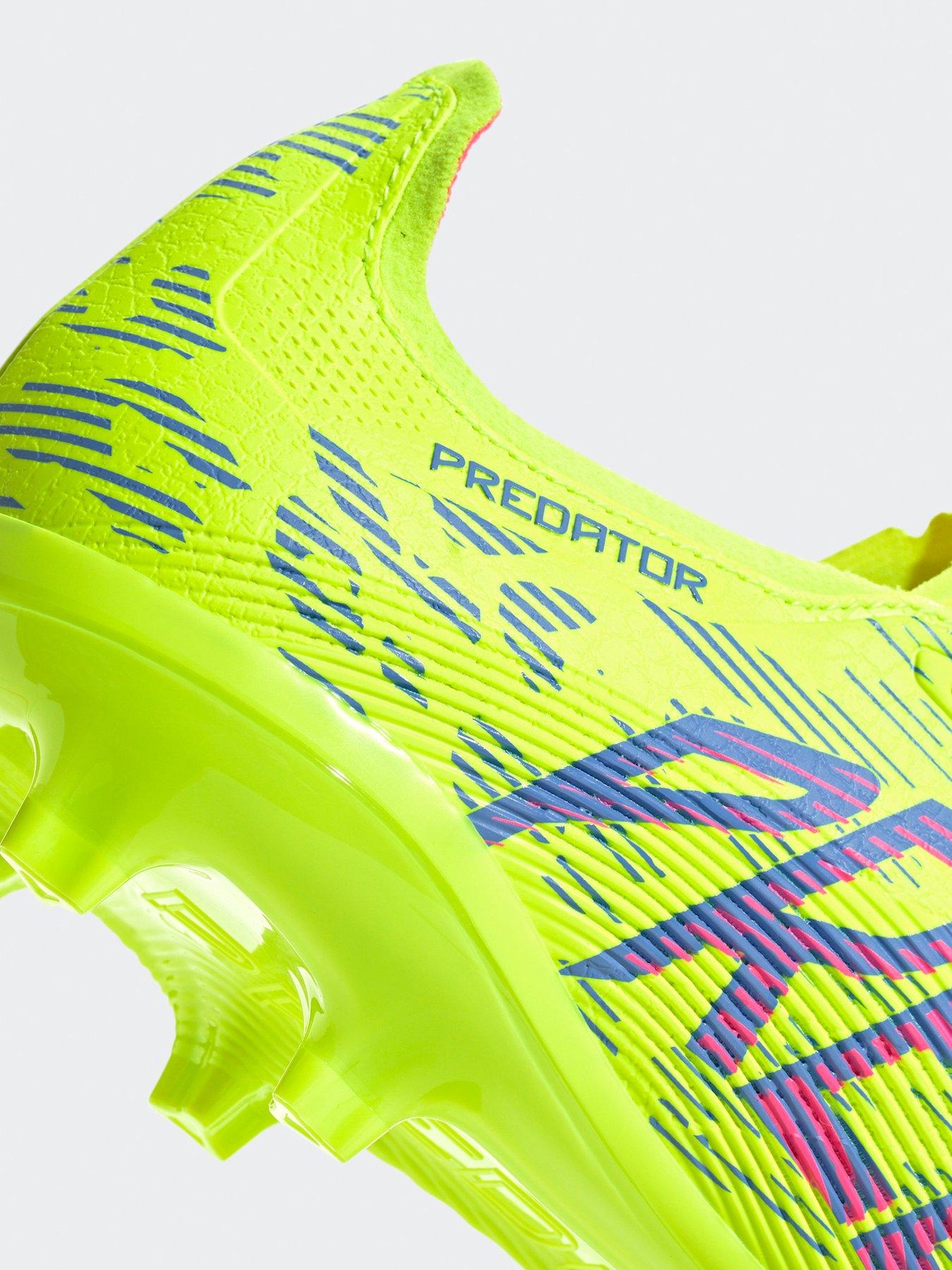 adidas Mens Predator League Firm Ground Football Boot - Yellow | Very